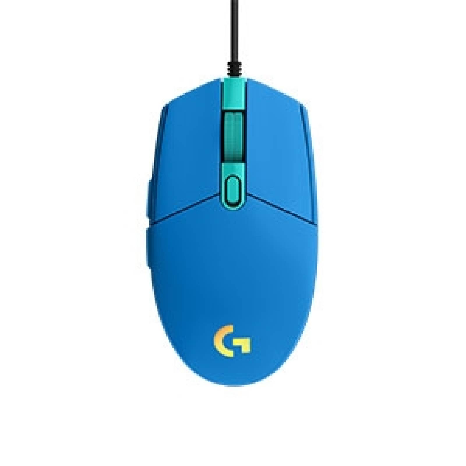 Logitech MOUSE G203 LIGHTSYNC GAMING COLOR AZUL