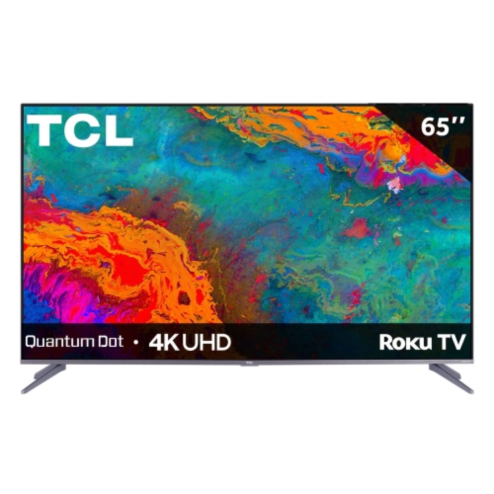 TCL PANTALLA TCL 65 IN ROKU TV 4K UHD HDR WIFI 3HDMI 1USB MICRO AT