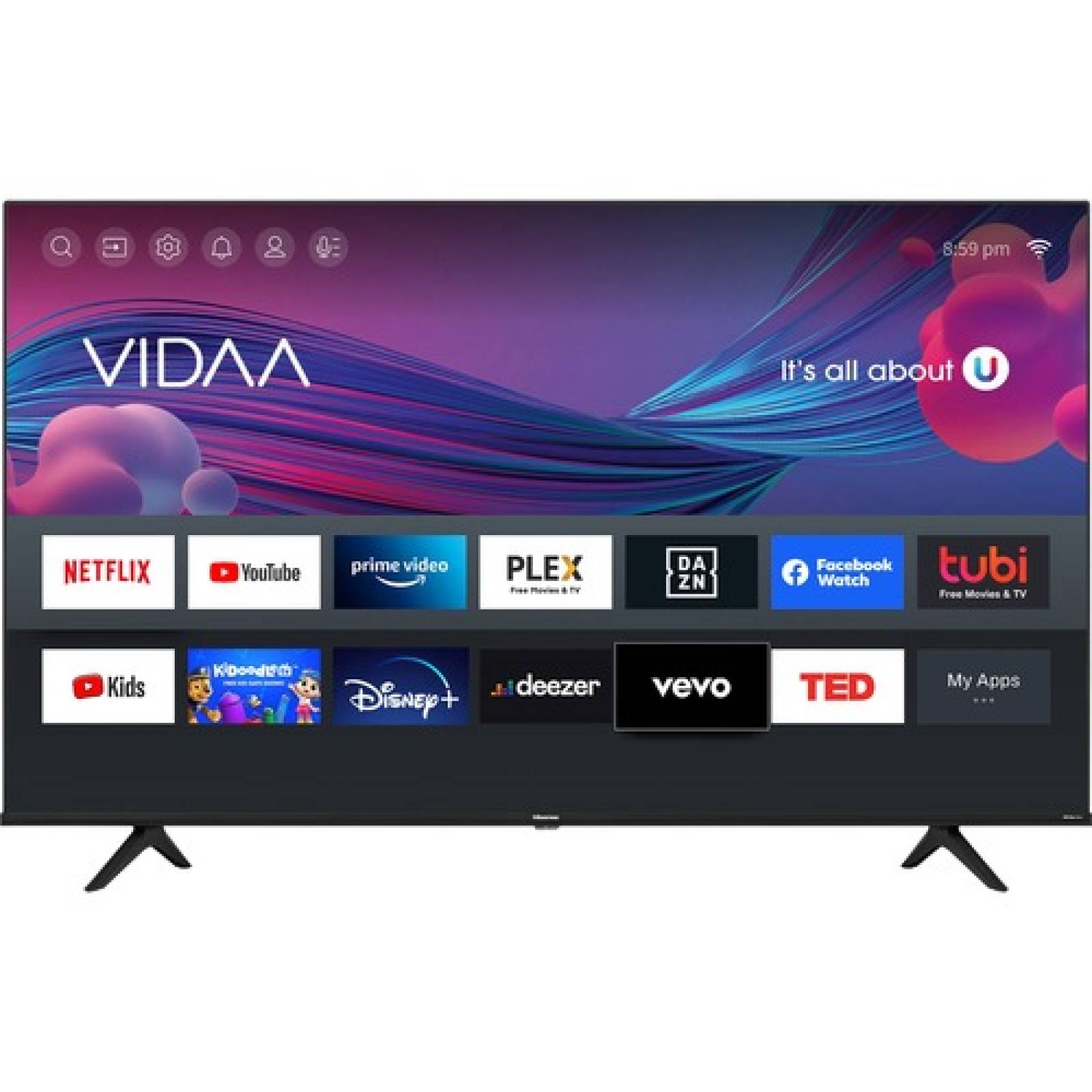 Hisense Smart LED-LCD TV Hisense A60GV 43A60GV 109.2cm - 4K UHDTV ...