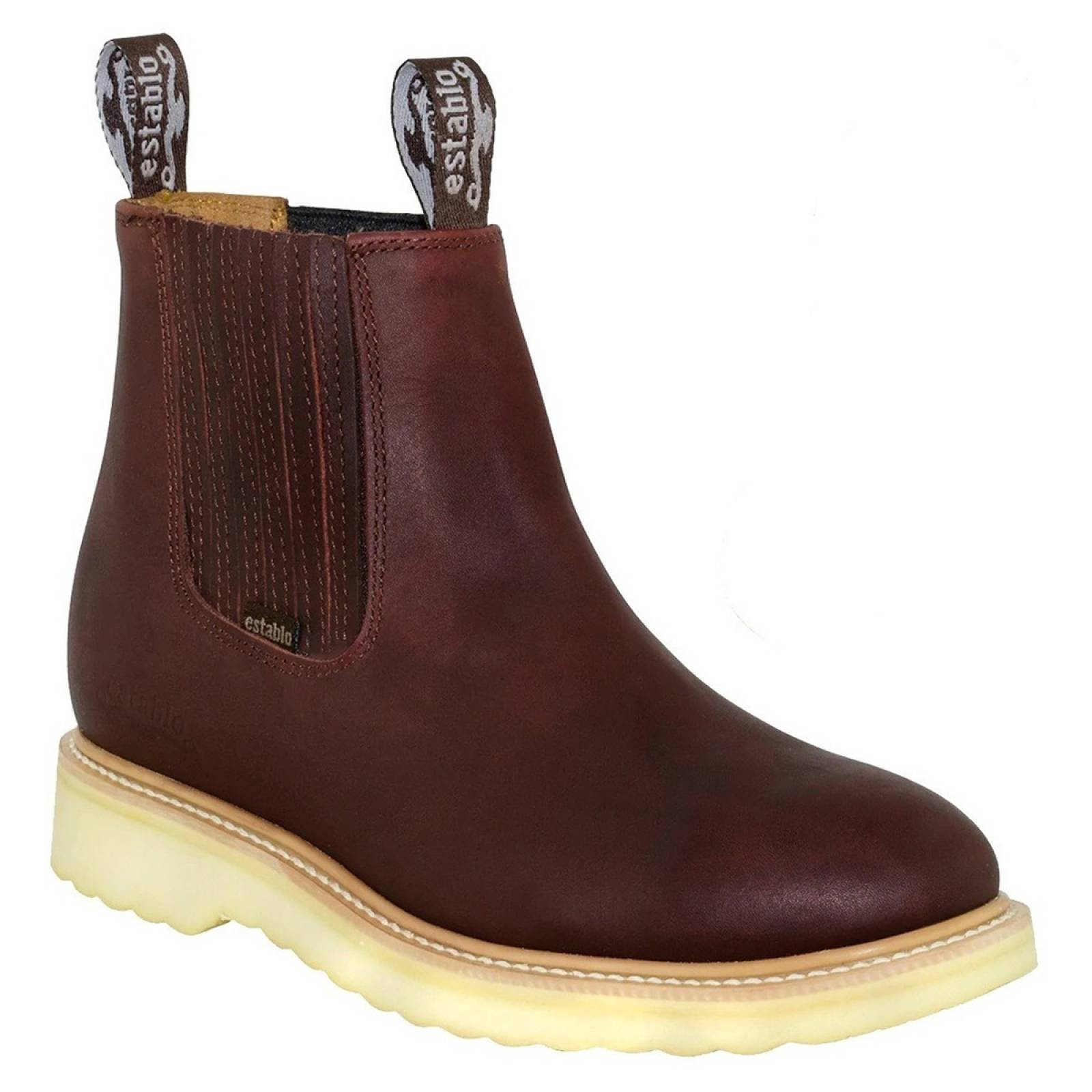 Bota Botin De Trabajo Roper Establo Modelo 501 Shedron Grasso