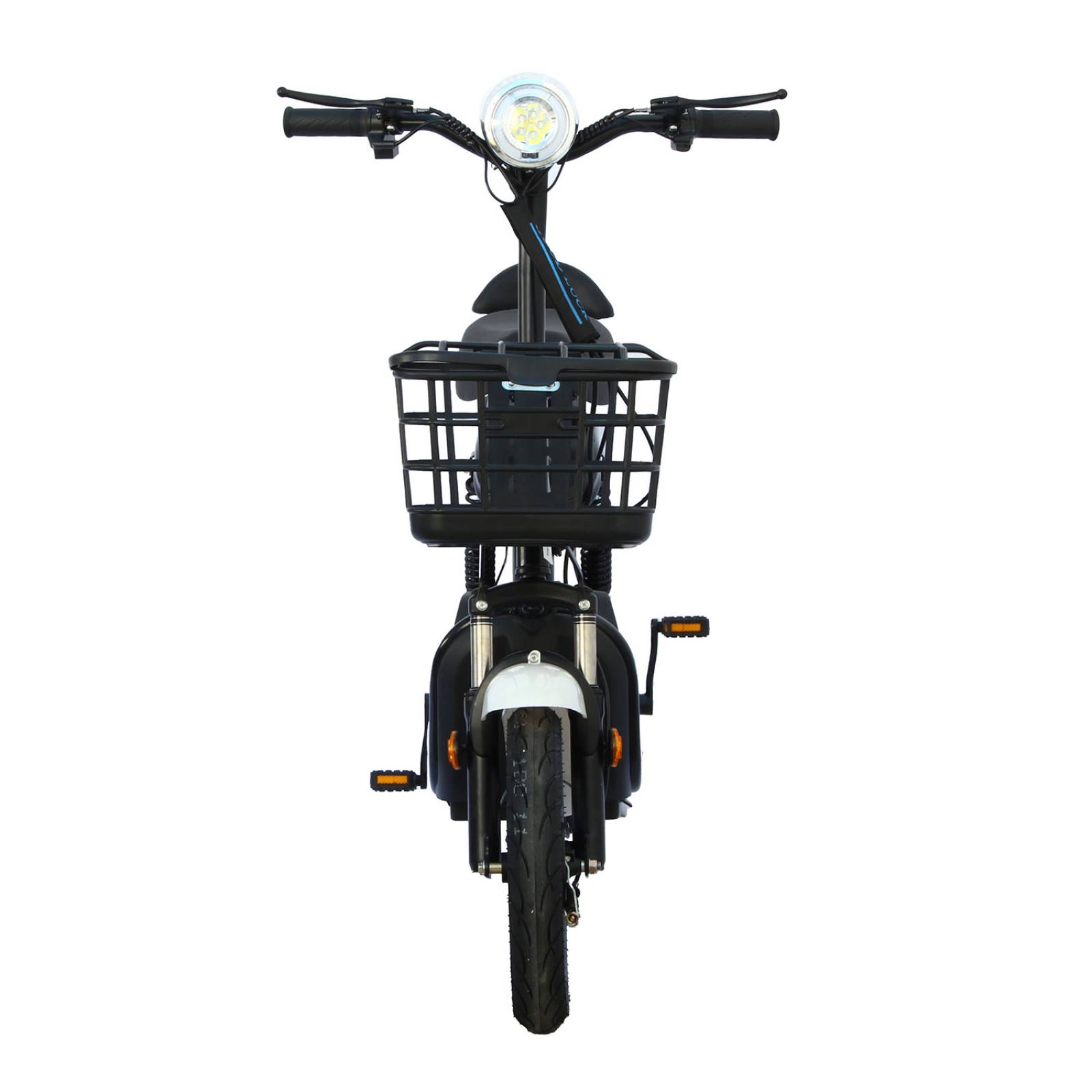 Bicicleta Eléctrica Urbana Moboss ZM300 Azul 350W 25 km/h