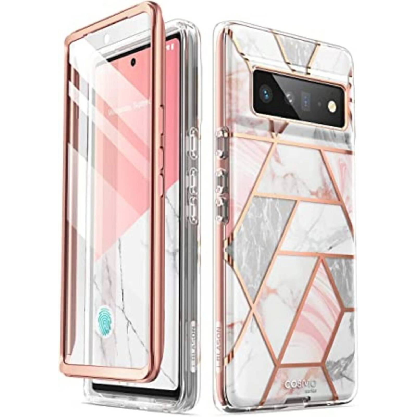 Funda para Google Pixel 6 Pro Cosmo SP Marca Iblason Océano