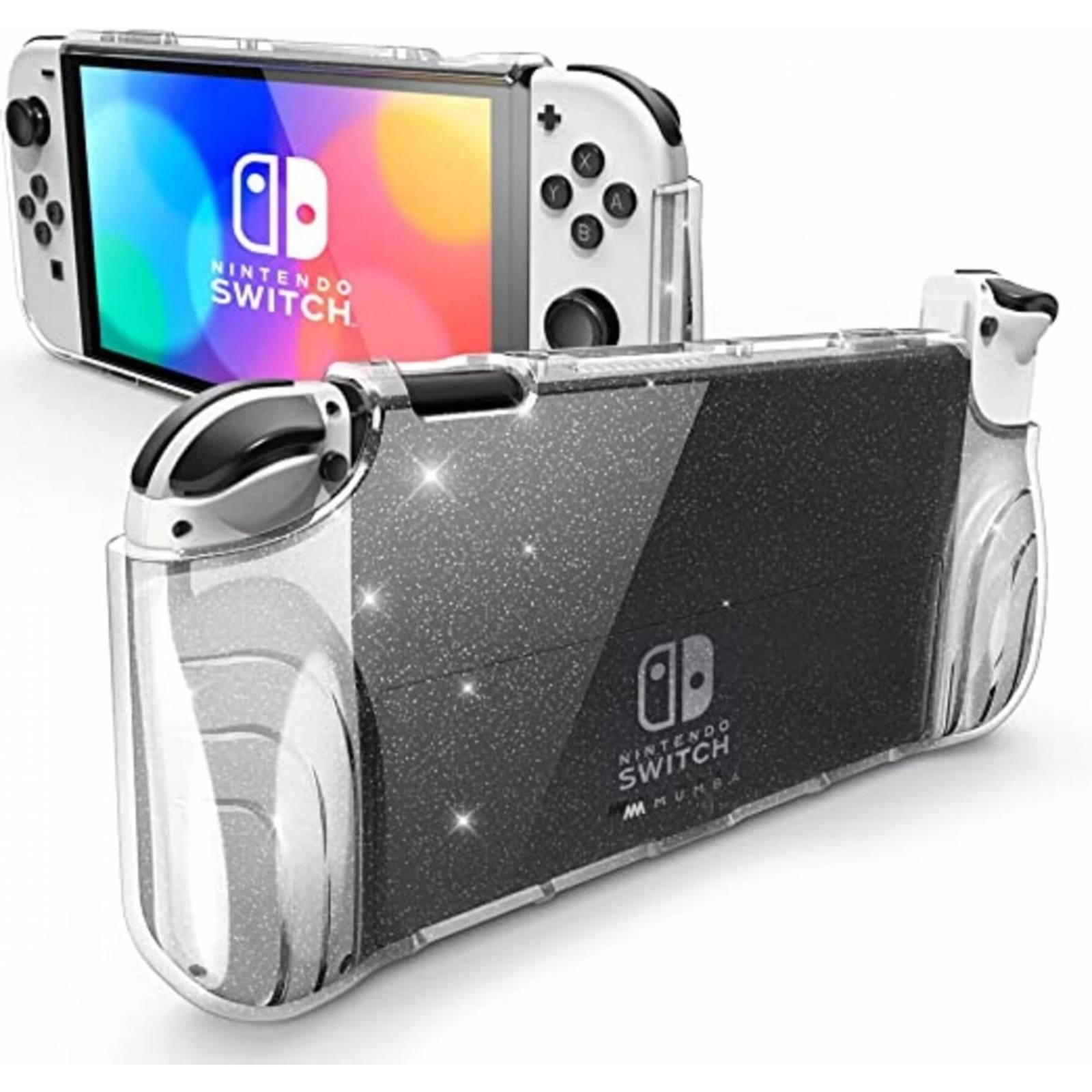 Funda para Nintendo Switch OLED 2021 Thunder Marca Mumba Brillo