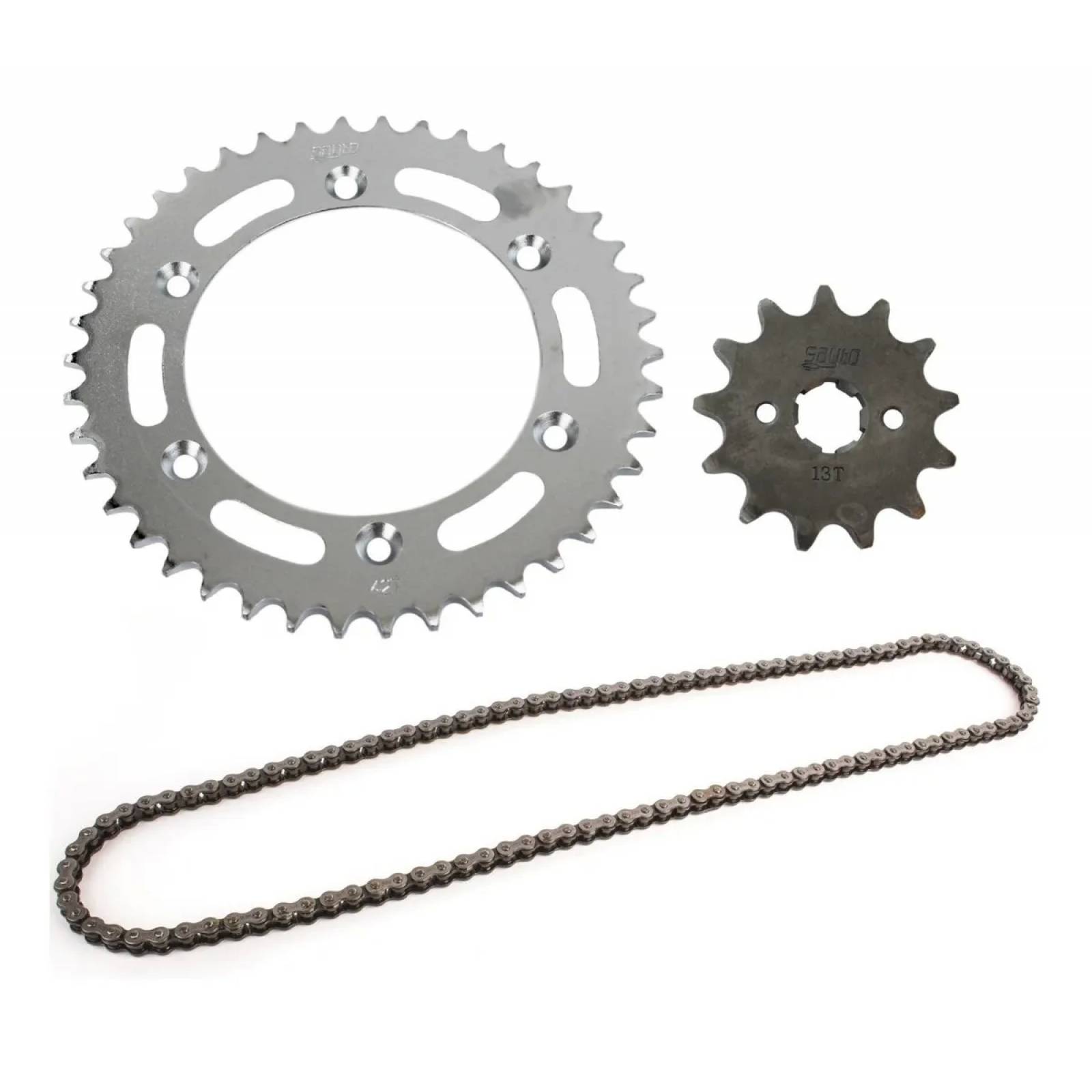 Kit Arrastre Sprock Y Cadena Italika Dm150 42/13 Premium