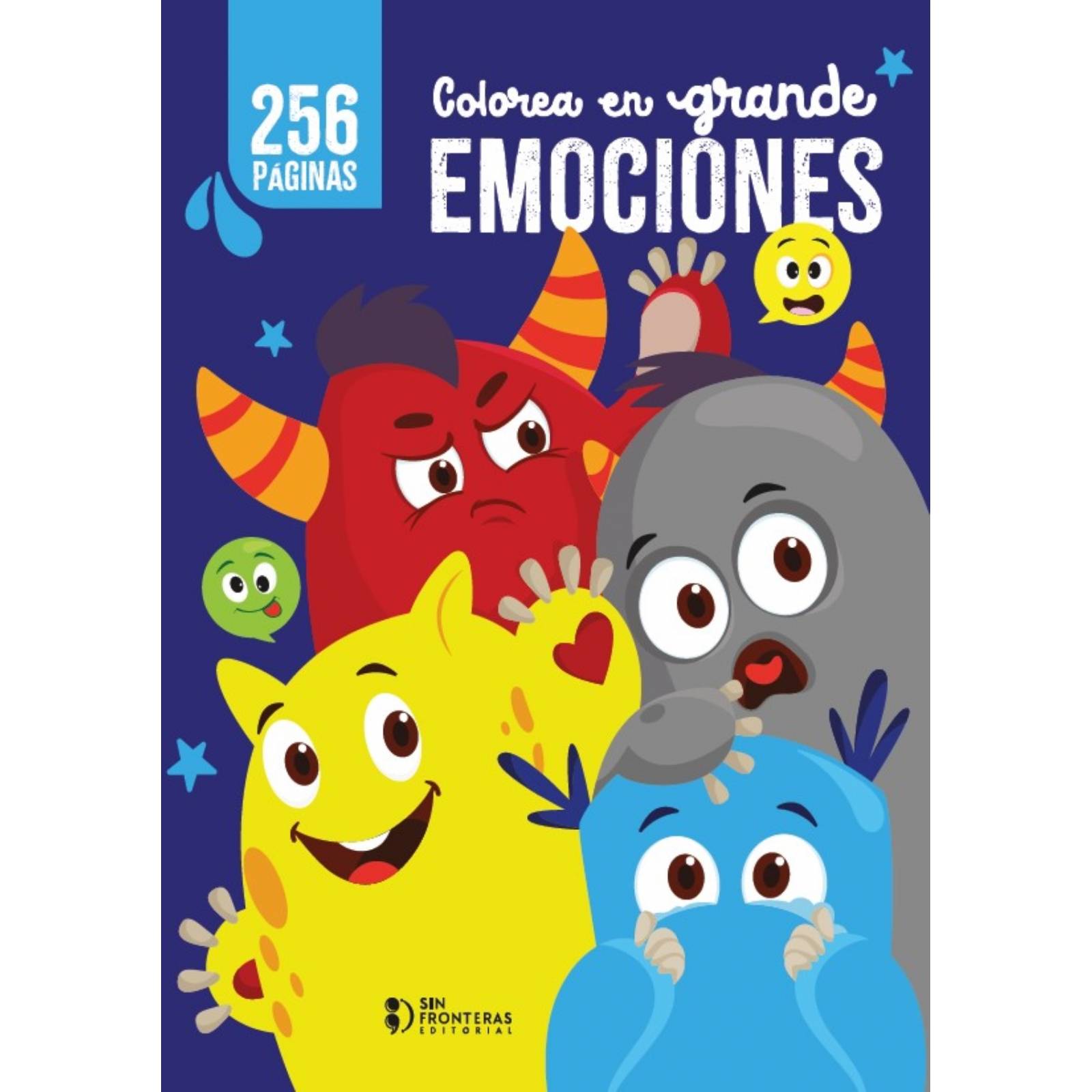 Colorea en grande emociones