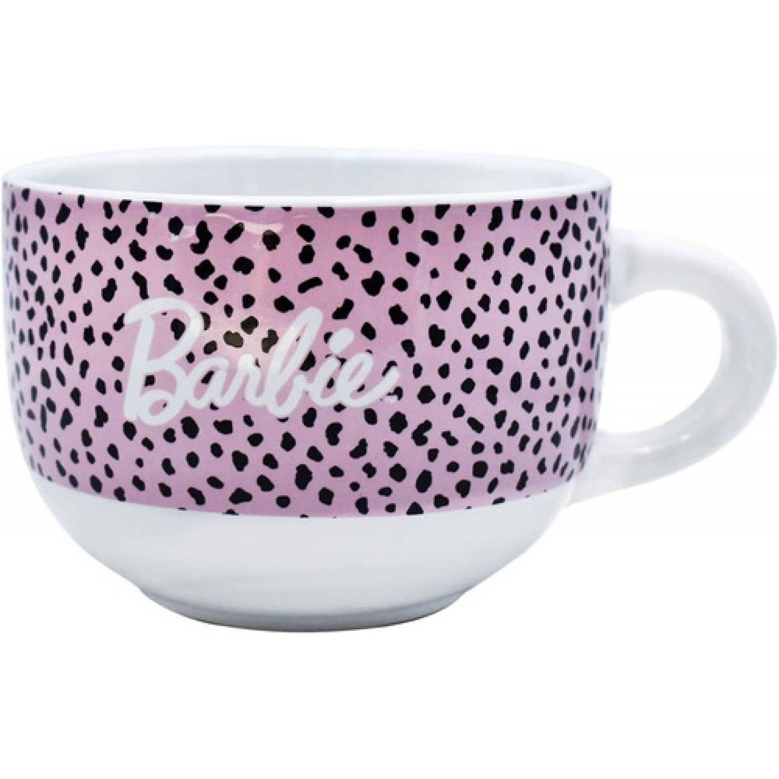 Taza Grande Para Café Jumbo Barbie Mattel 820ml