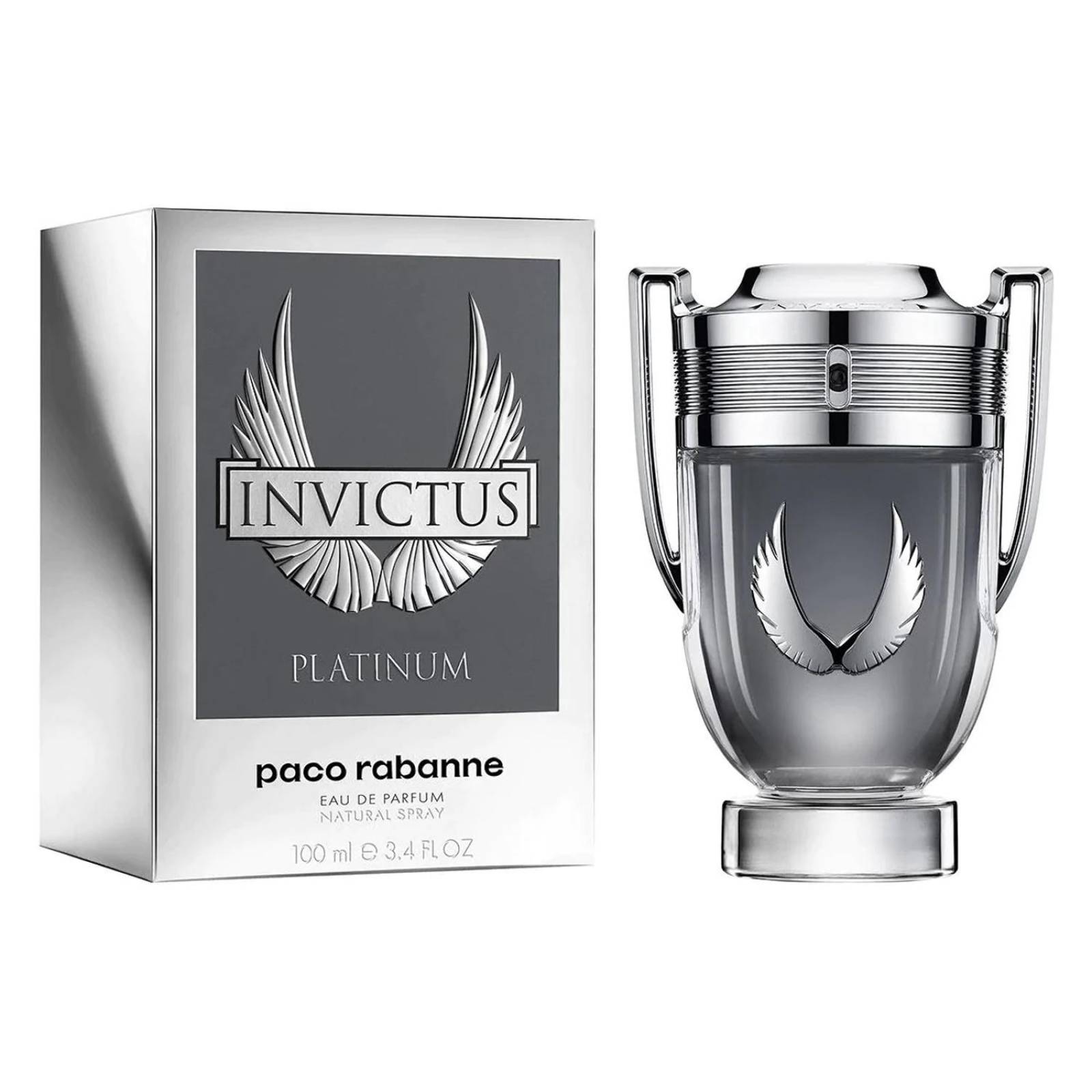Loción Invictus Platinum de Paco Rabanne 100 ml EDP