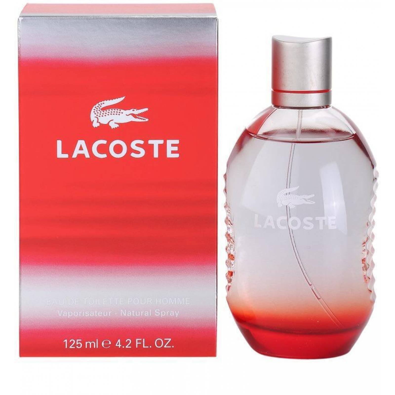 Loción Red de Lacoste EDT 125 ml