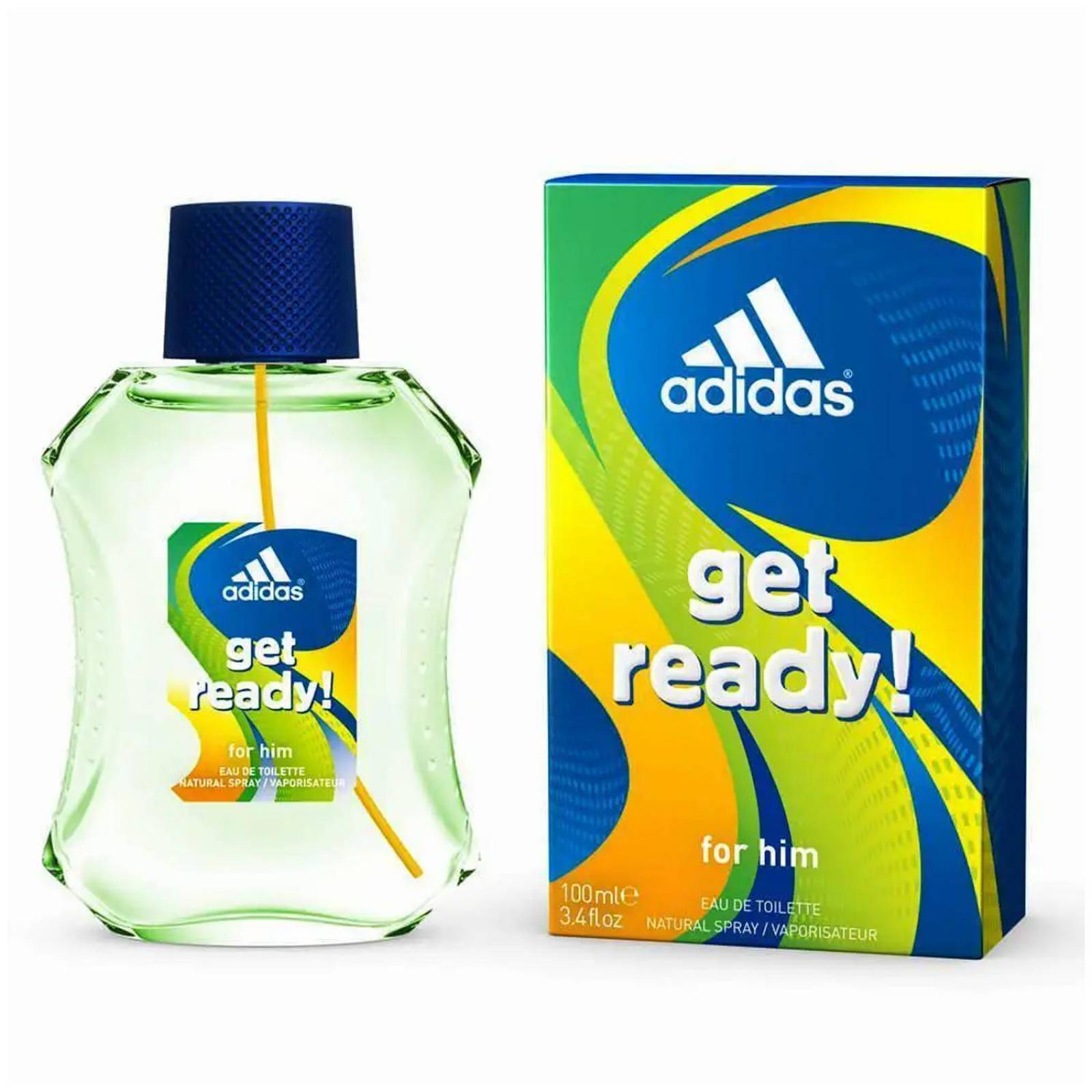 Loción Get Ready de Adidas 100 ml EDT