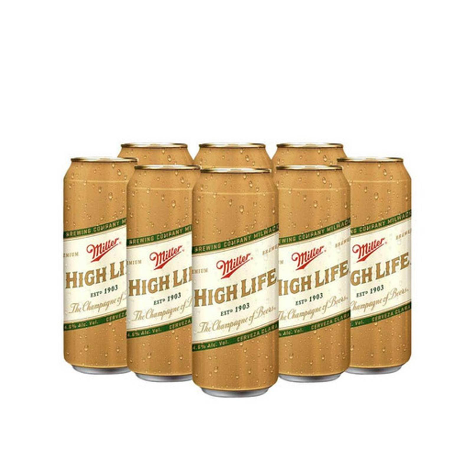 Pack de 12 Cerveza Miller High Life Lata 710 ml
