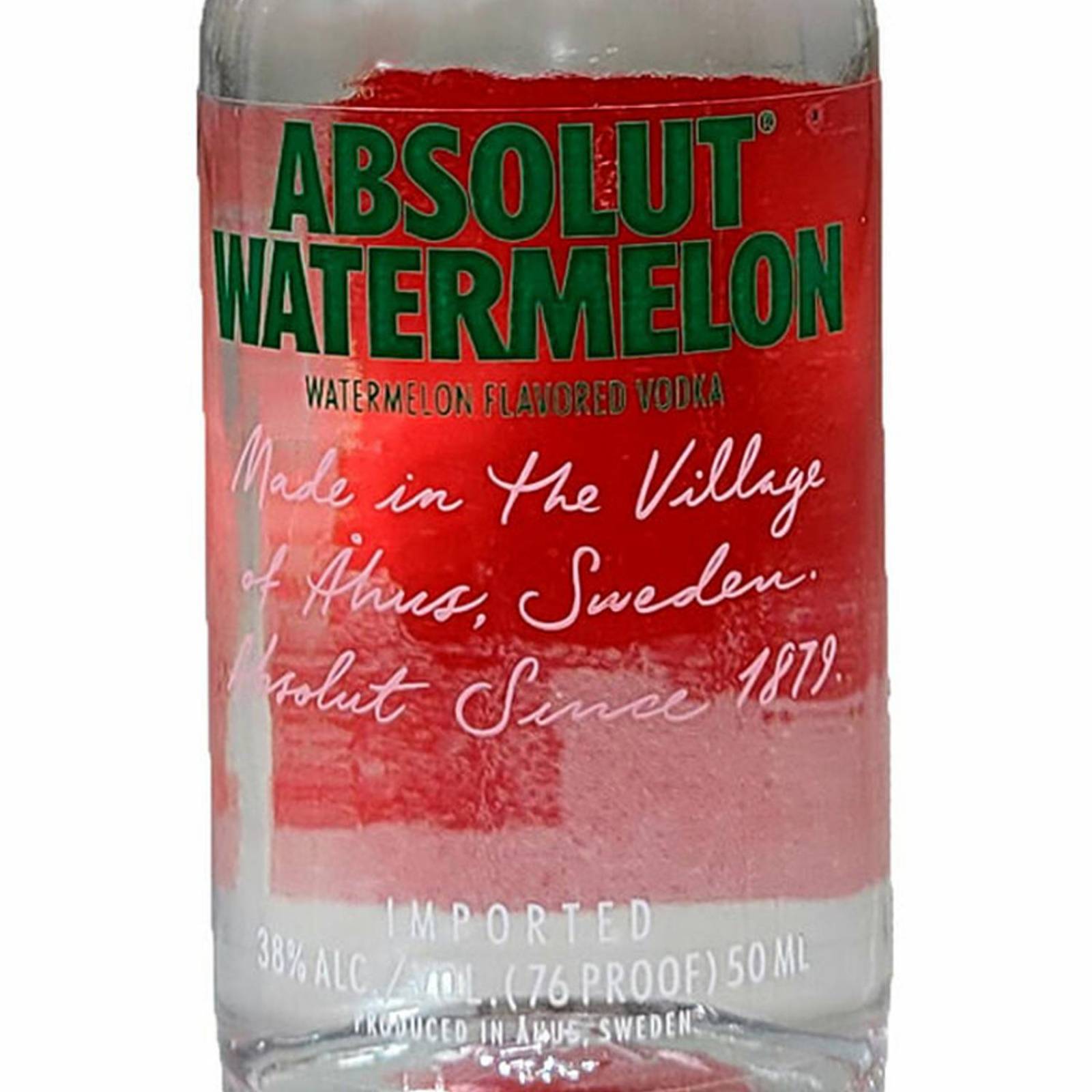 Pack de 6 Vodka Absolut Watermelon 50 ml