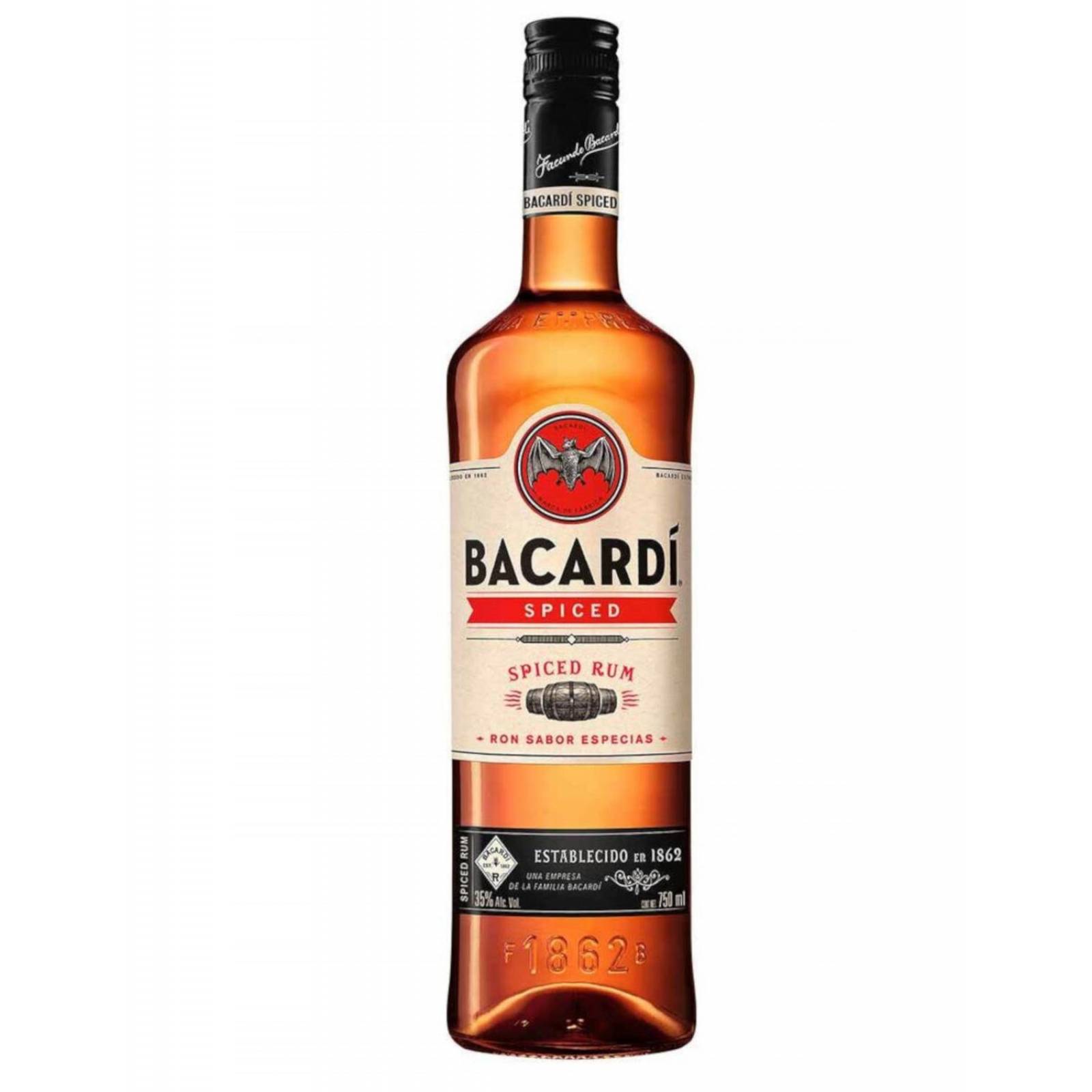 Pack de 6 Ron Bacardí Especiado 750 ml