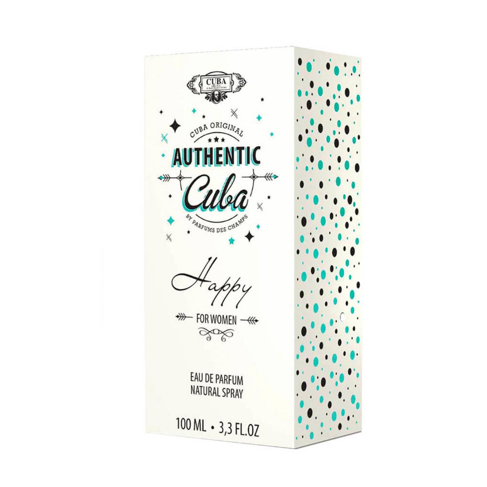 Perfume Happy de Authentic Cuba 100 ml EDP