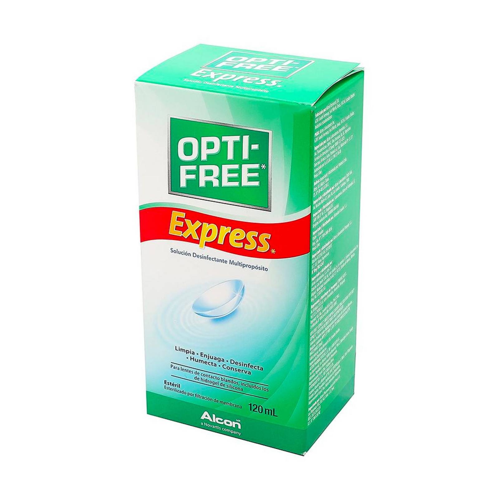 Solución Oftálmica Opti-Free Express 120 ml