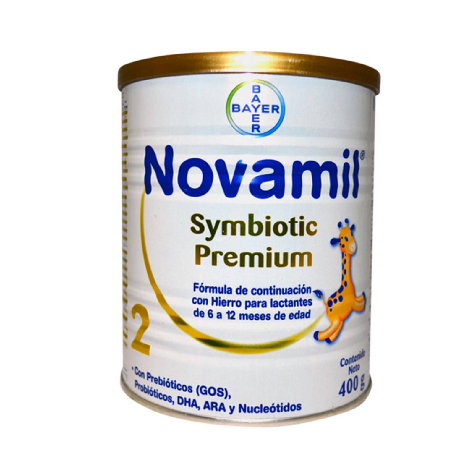 Fórmula Infantil Novamil Symbiotic Premium Etapa 2 400 gr