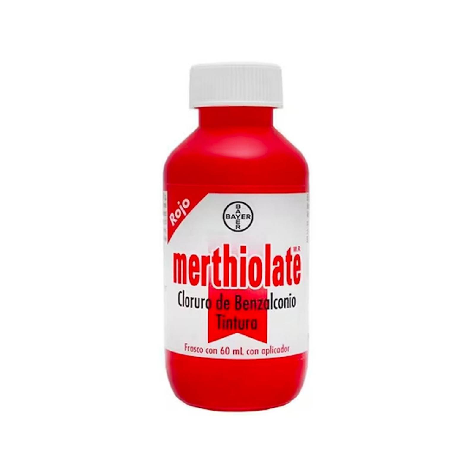 Cloruro de Benzalconio Merthiolate Rojo 60 ml