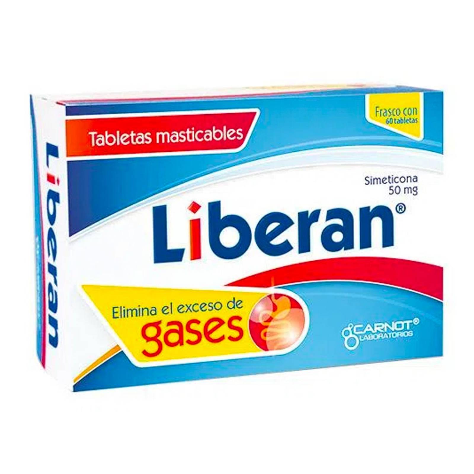 Antiácido Liberan 60 comprimidos