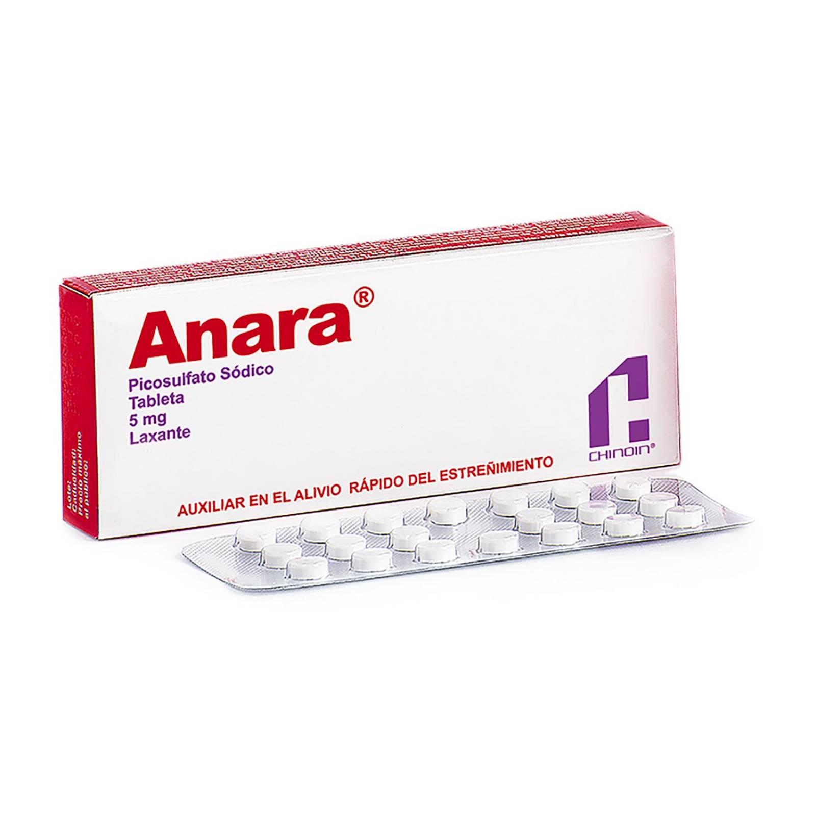 Laxante Anara 20 Tabletas