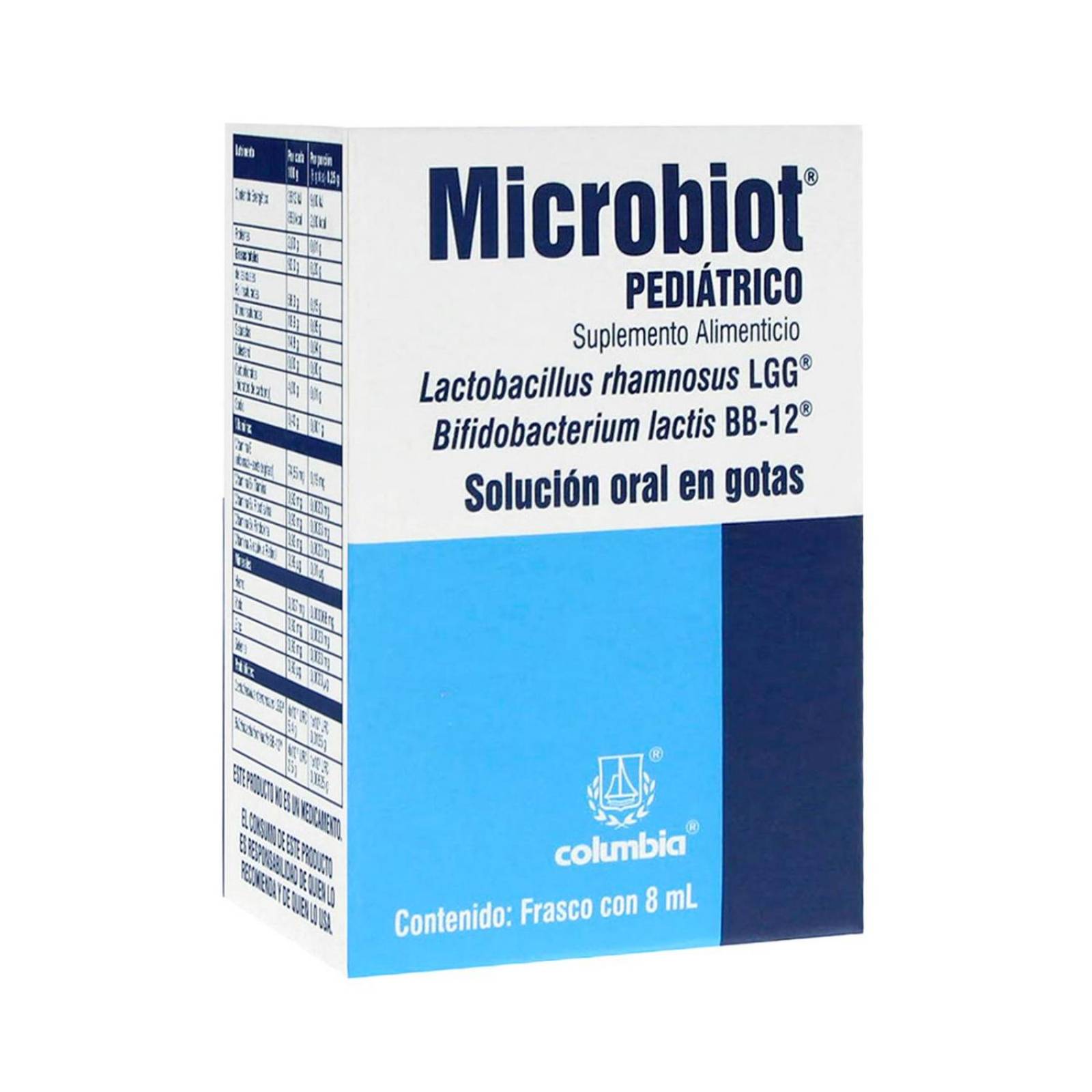 Suplemento Alimenticio Microbiot Pediátrico 8 ml