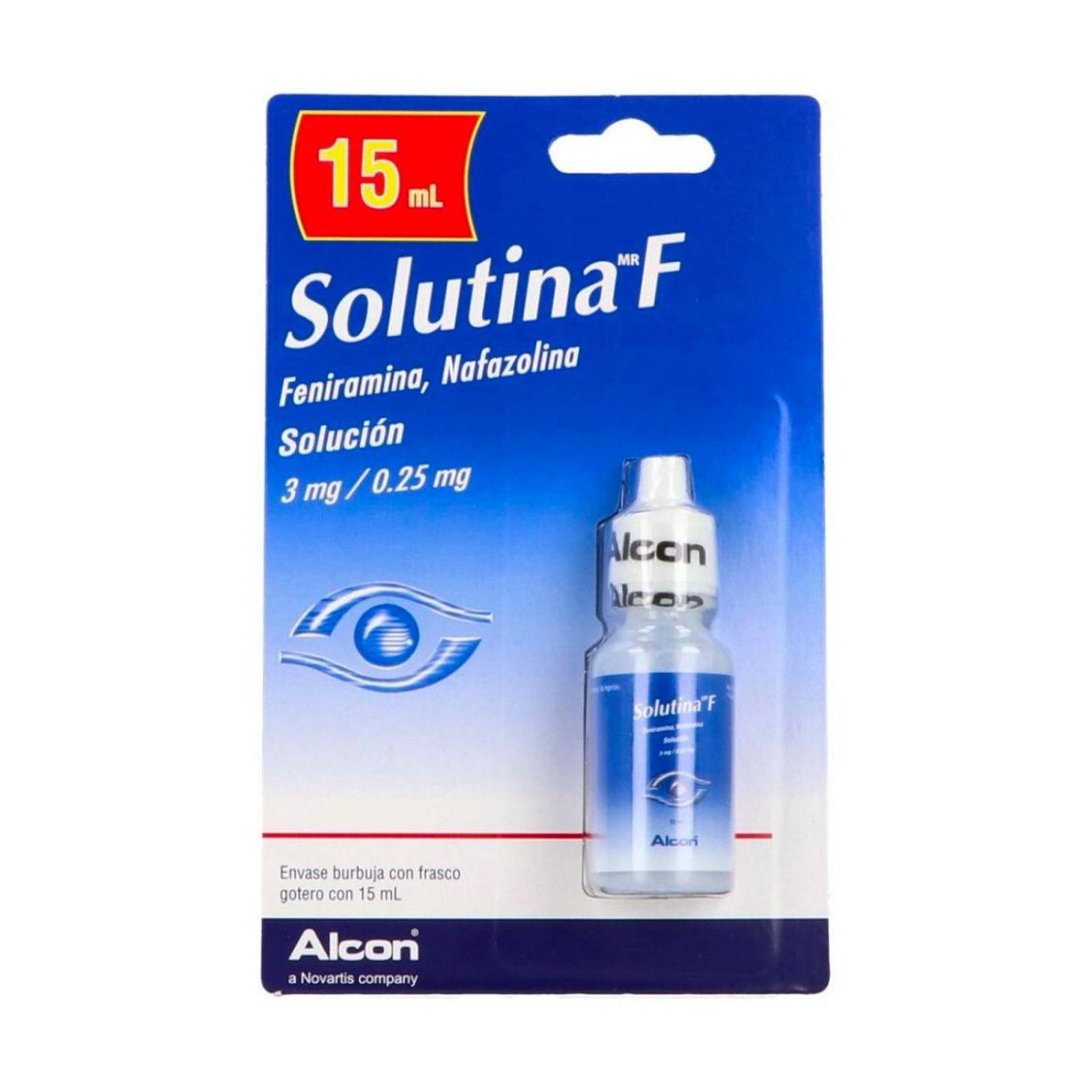 Solución Oftálmica Solutina F 15 ml