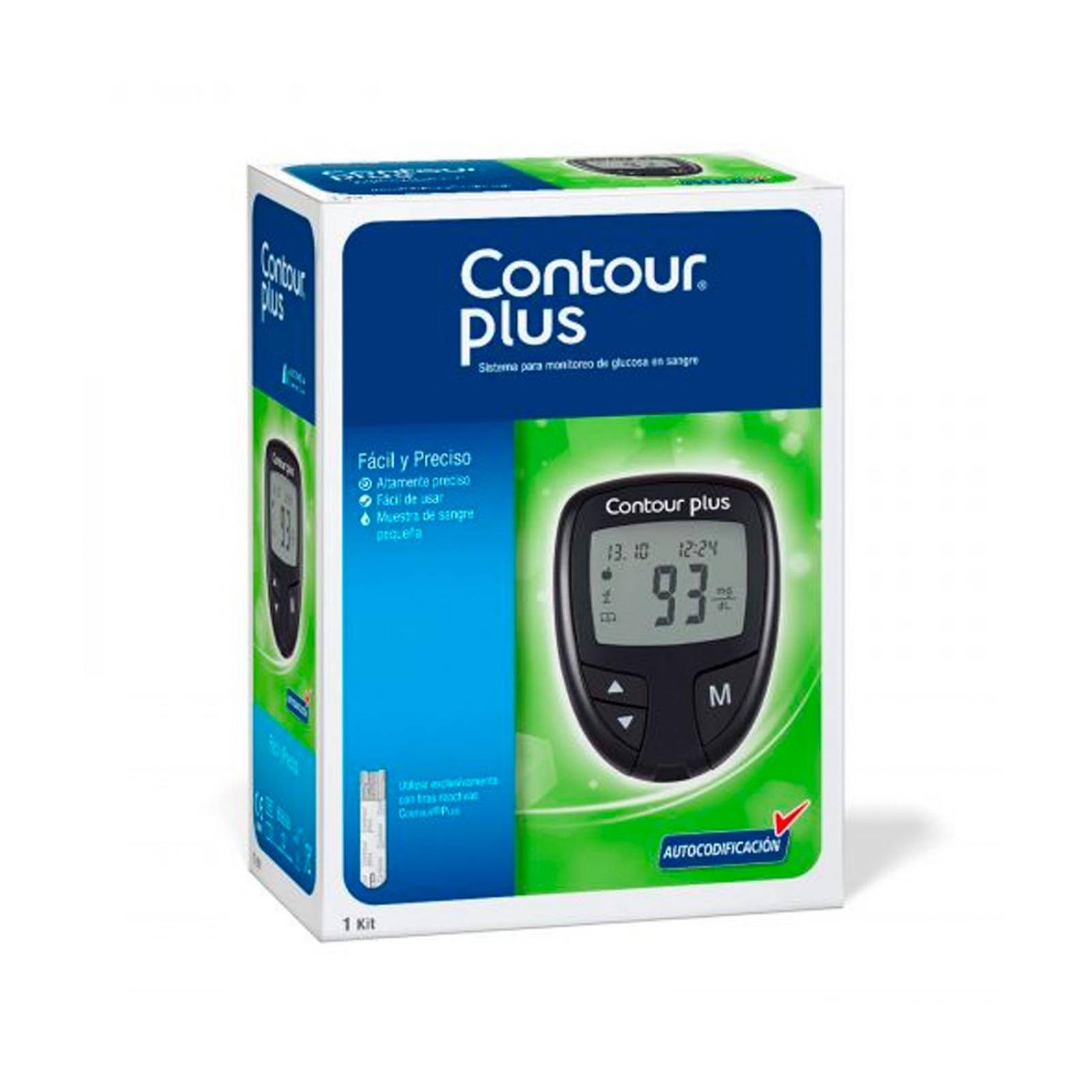 Monitor de Glucosa Contour Plus