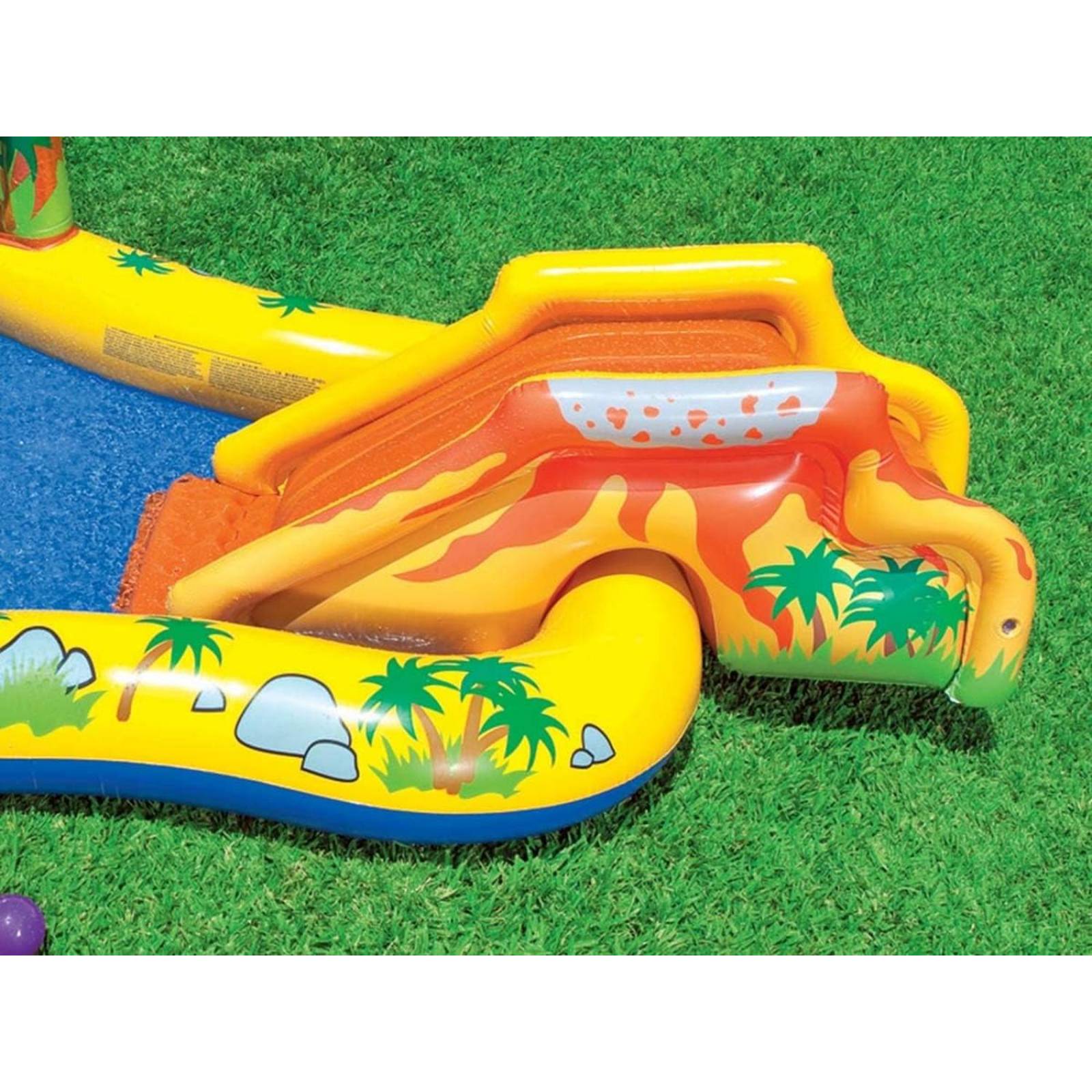 Alberca Inflable de Dinosaurio con juegos Intex 57444