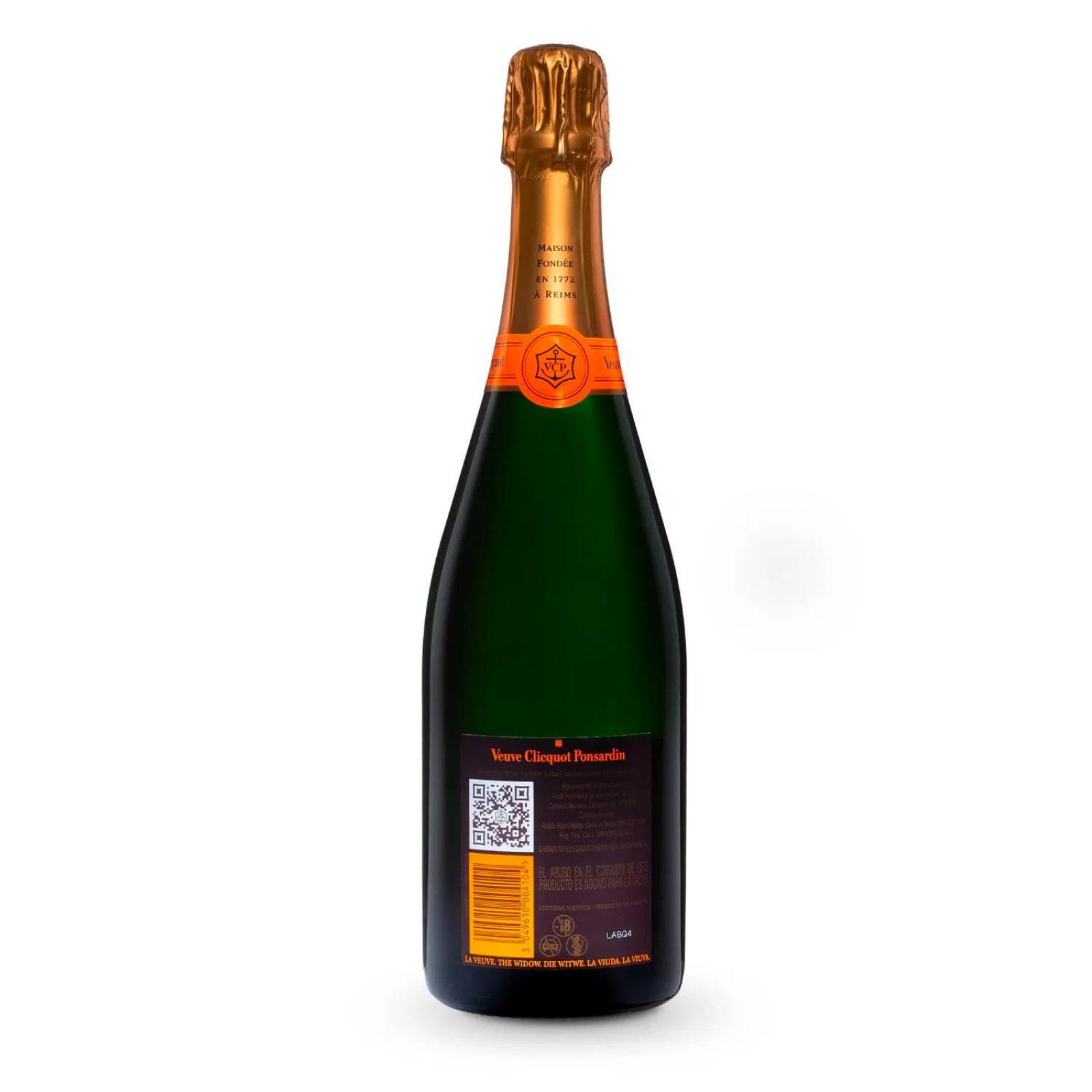 Pack de 2 Champagne Veuve Clicquot Brut Fridge Metal 750 ml