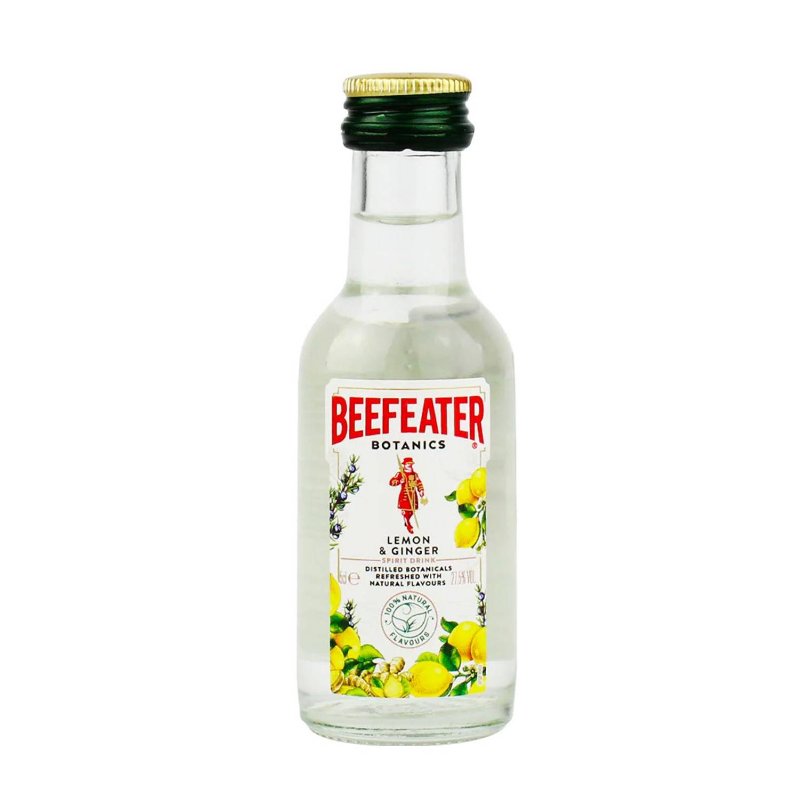 Pack de 6 Ginebra Beefeater Lemon & Ginger 50 ml