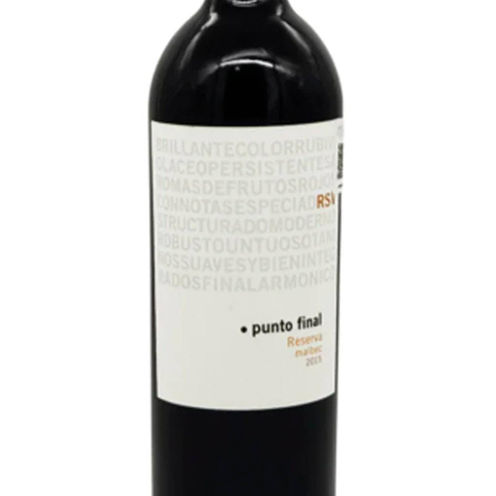 Vino Tinto Punto Final Organico Malbec 750 ml