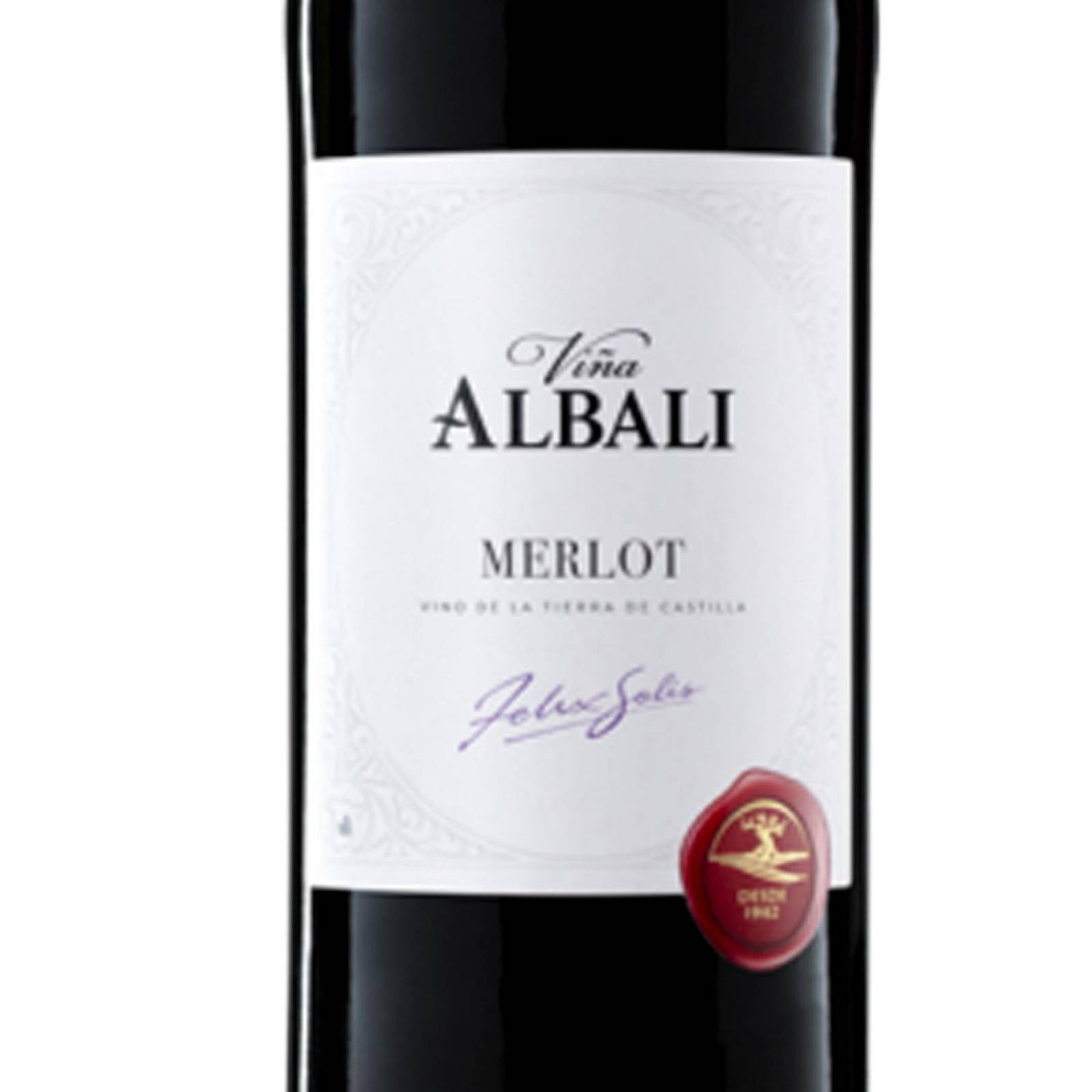 Vino Tinto Viña Albali Felix Solis Merlot 750 ml