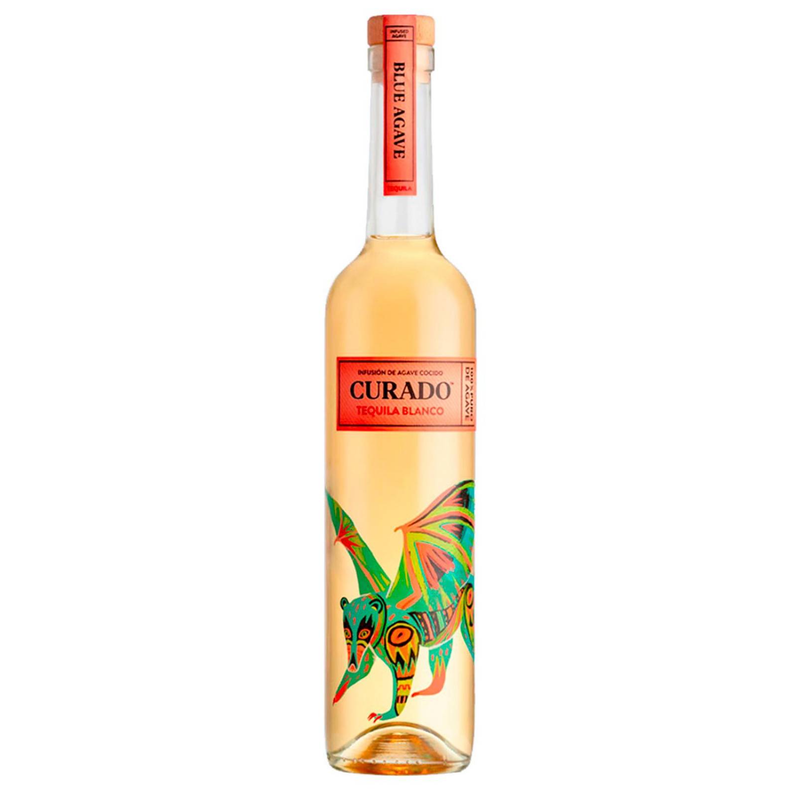 Paquete de 3 Tequila Curado Agave Azul Blanco 750 ml