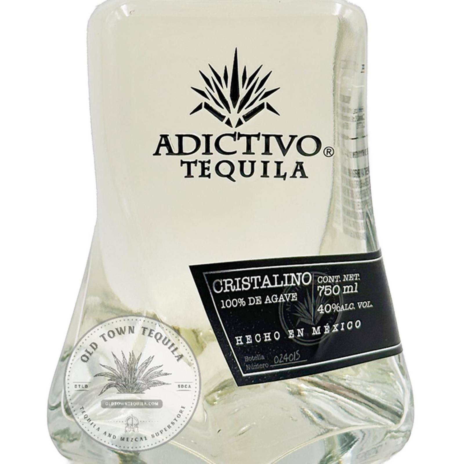 Tequila Adictivo Reposado Cristalino 750 ml