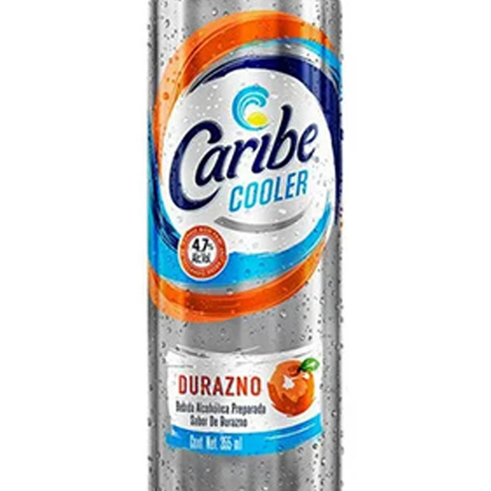 Licor Caribe Cooler Durazno 355 ml