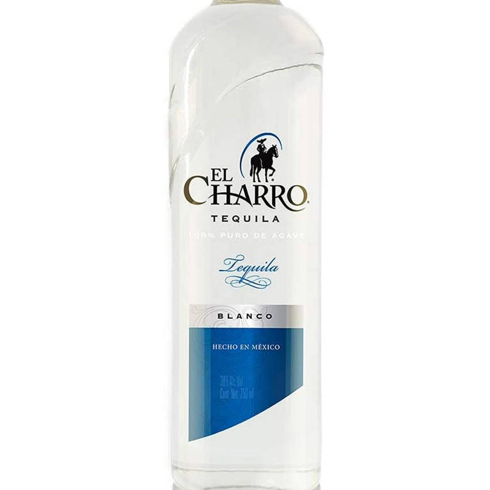 Tequila El Charro Blanco Dos Botellas 750 ml