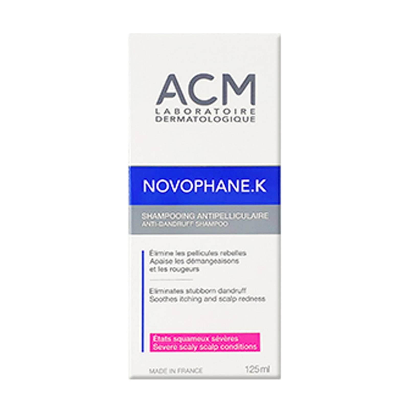 Shampoo ACM Novophane K 125 ml