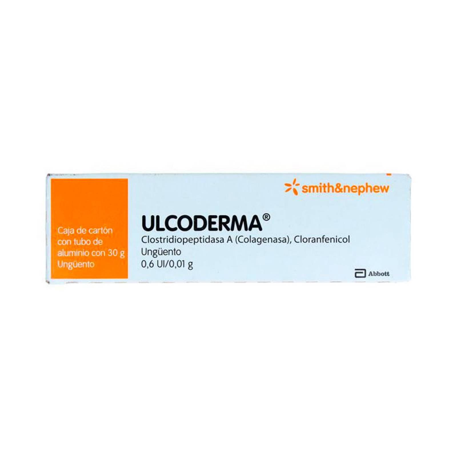 Üngüento Ulcoderma Colagenasa/Cloranfenicol 30 gr