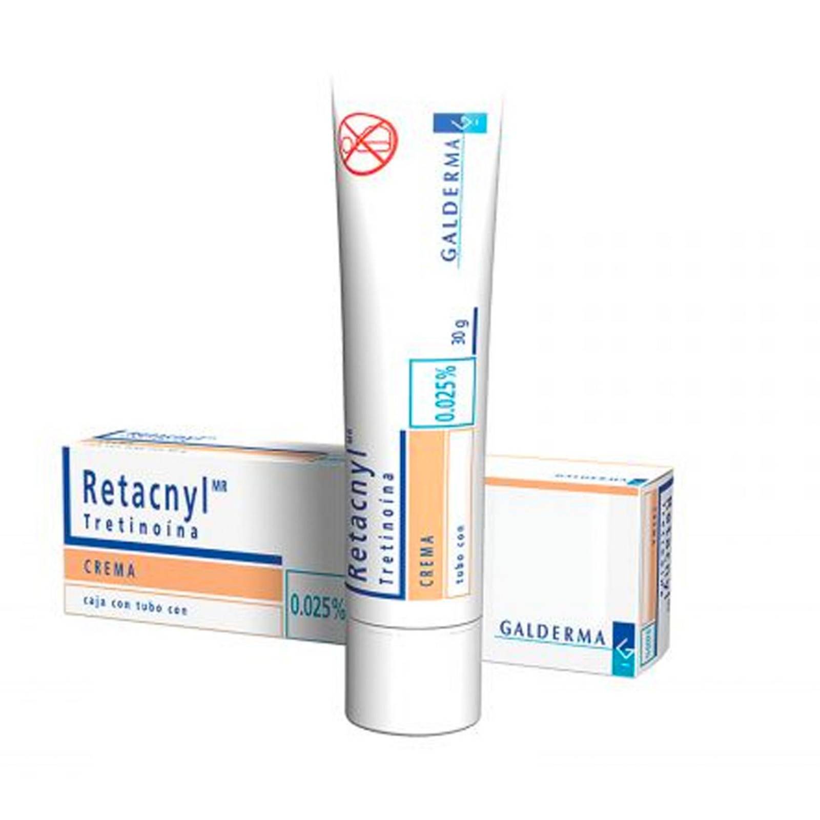 Crema Galderma Retacnyl Tretinoína 0.025 % 30 gr