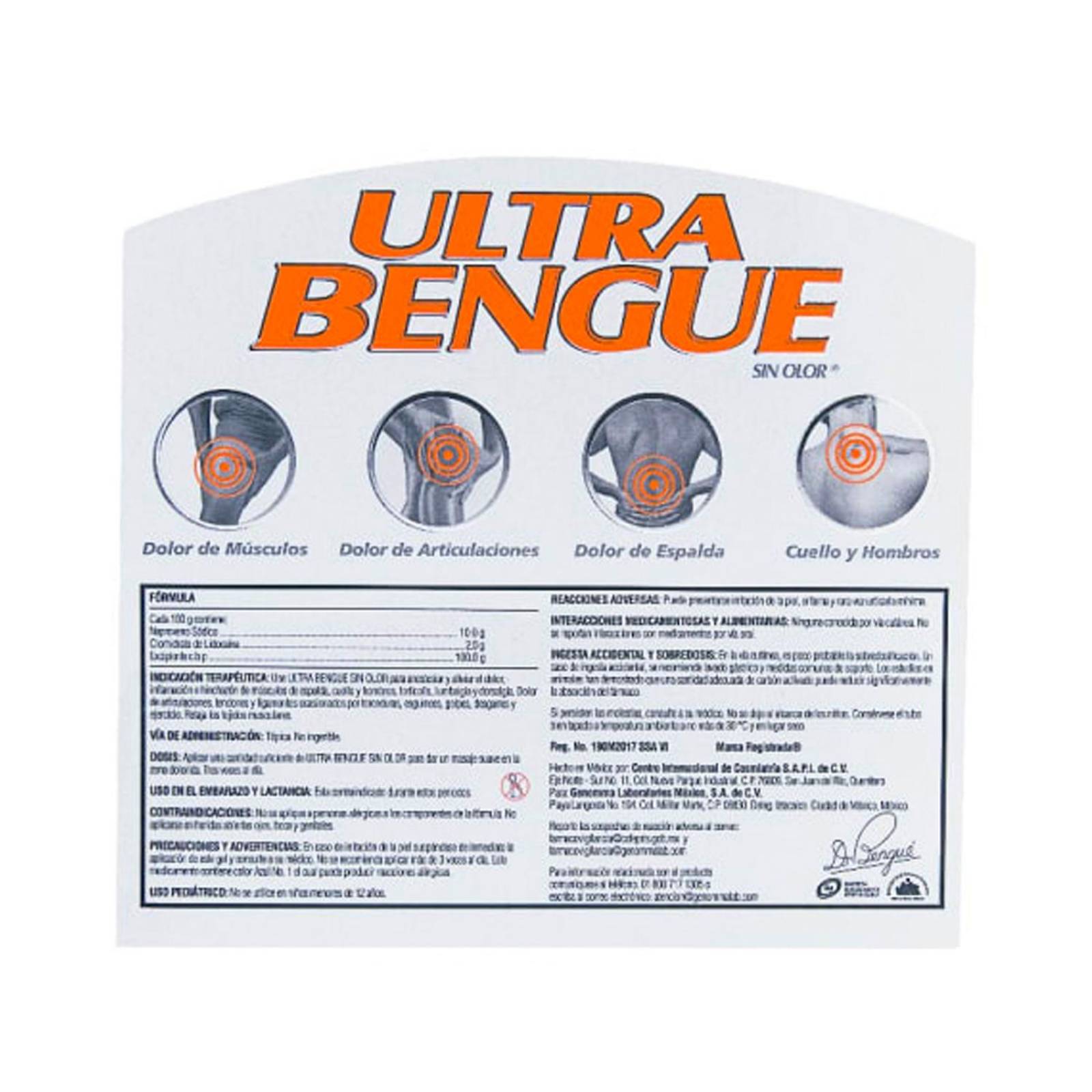 Gel Ultra Bengue 35 gr