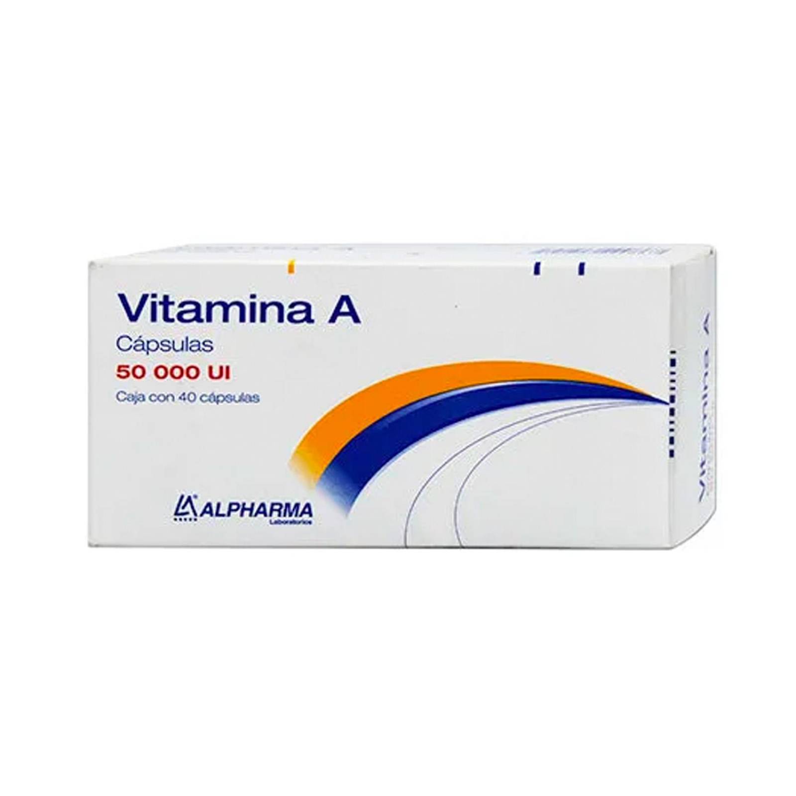 Vitamina A Alpharma Retinol 40 Tabletas