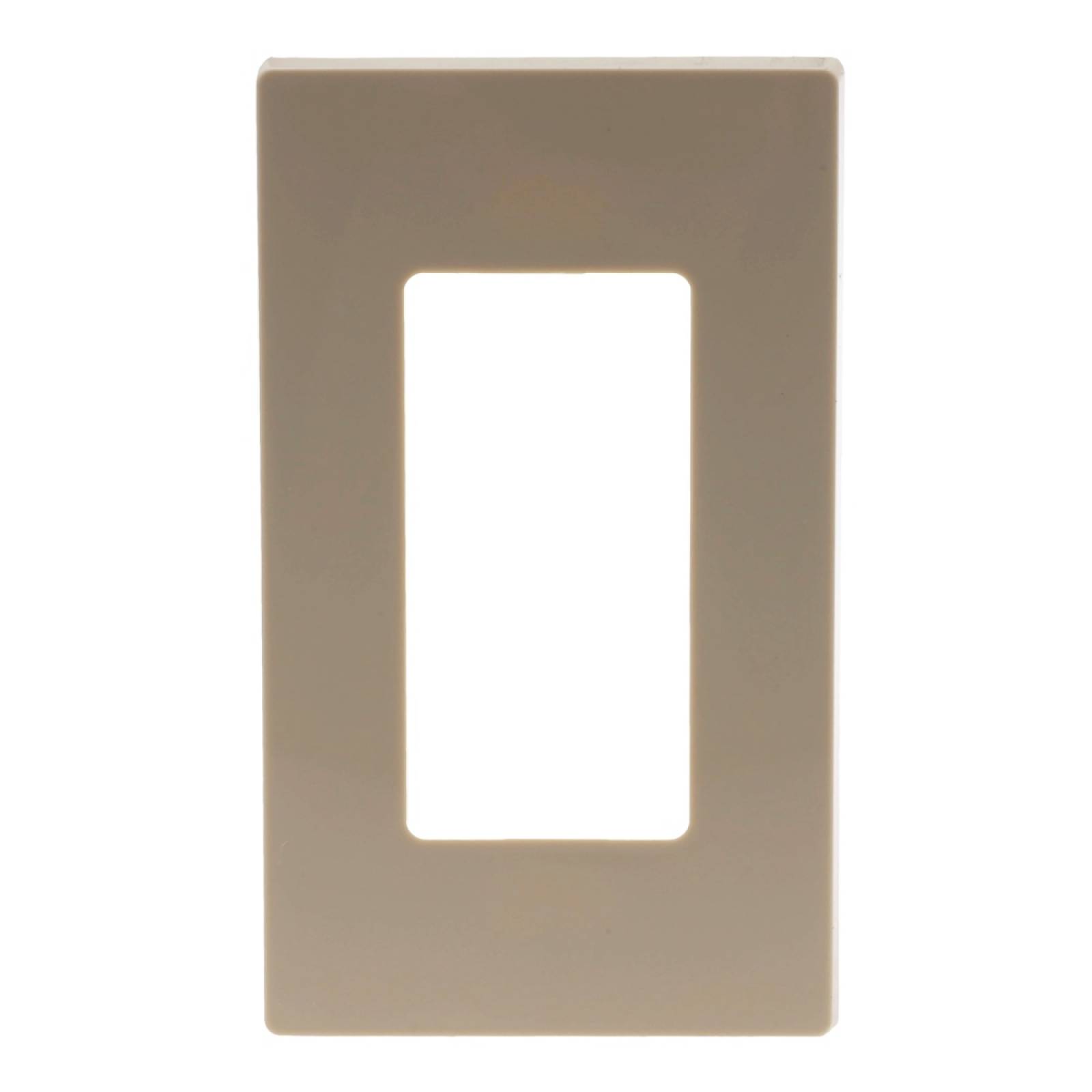 Placa decorativa plástico marfil