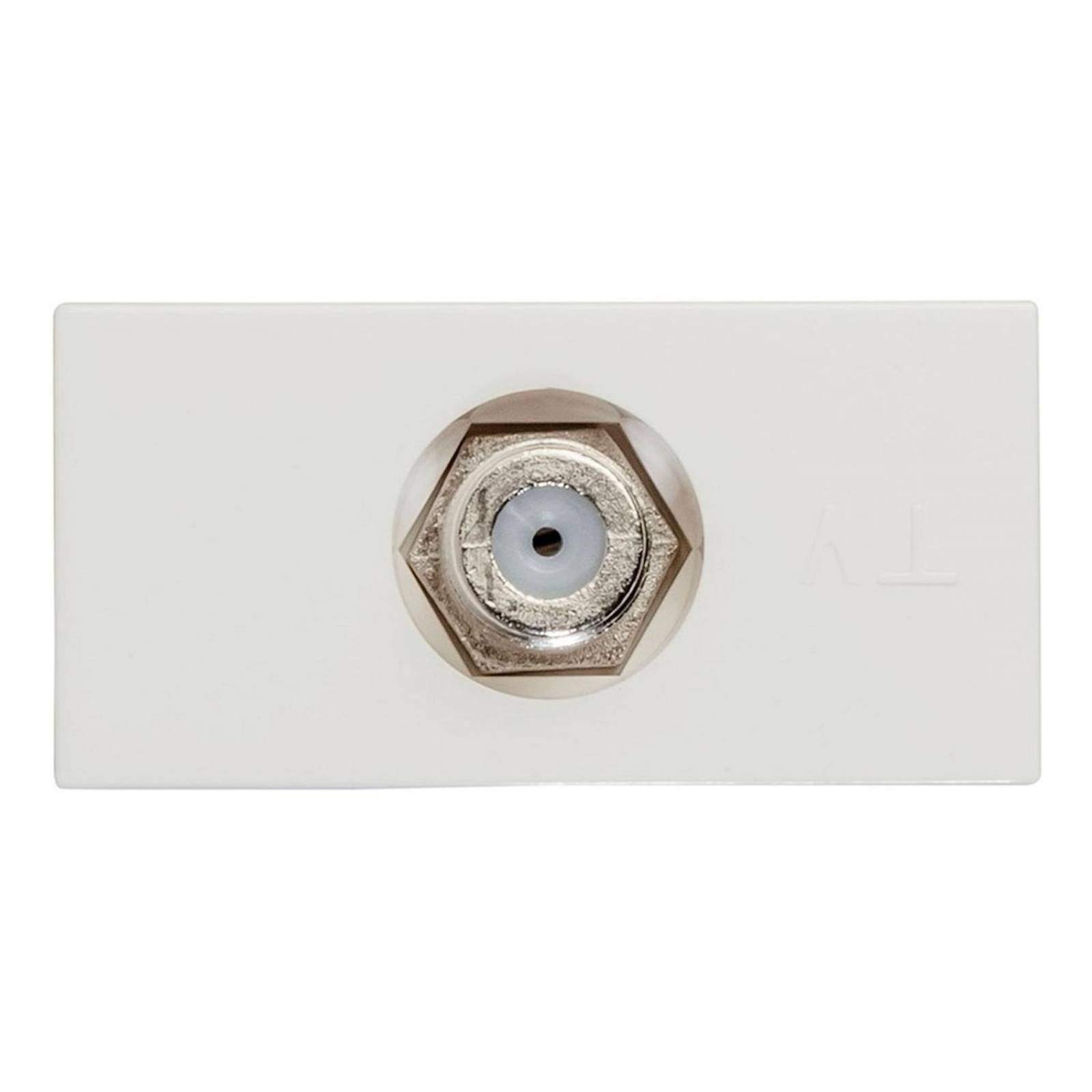 Toma Tv Coaxial (conector Roscado) 1 Mod Blanco Niessen
