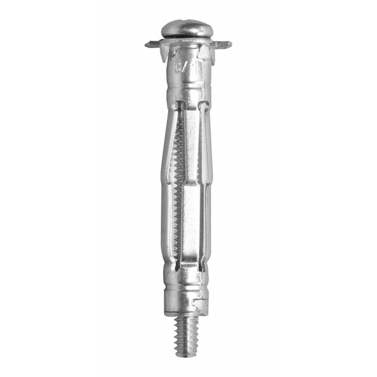 Ancla De Expansión 3/16 De Pulgada Plata 31.7 Kg Con 15 Pz