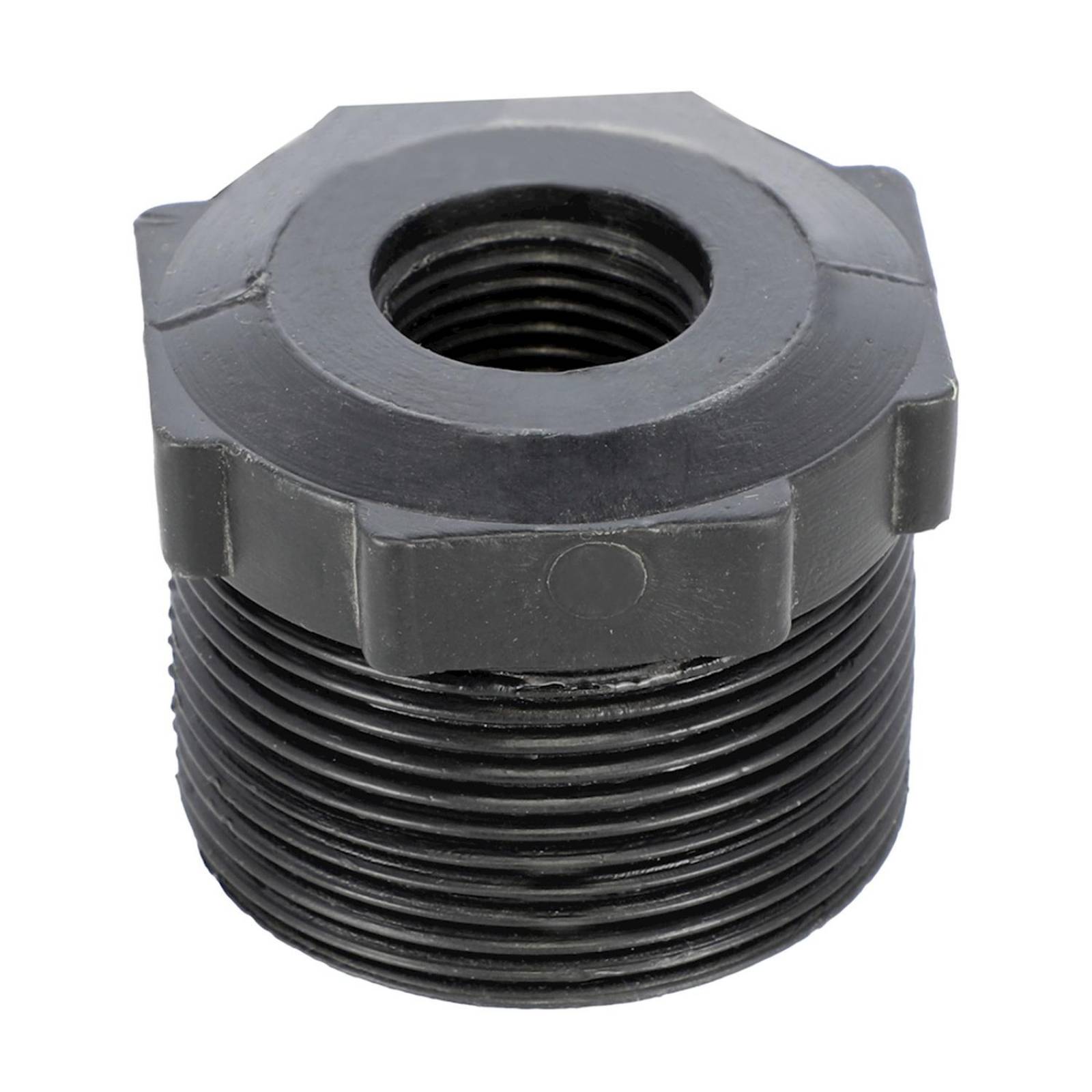 Tapón con rosca para tinaco de 1 1/2 pulgada negro algo útil