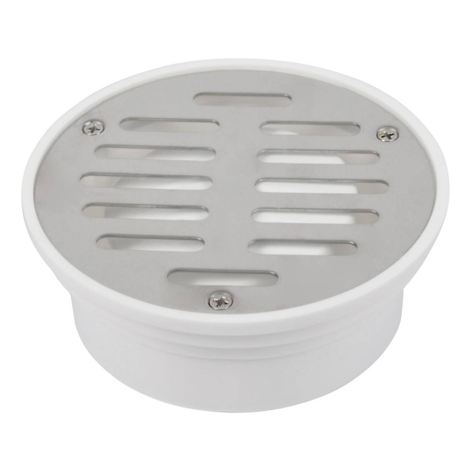 Coladera universal con rejilla de acero inoxidable 50, 75 y 100 mm (2 ...