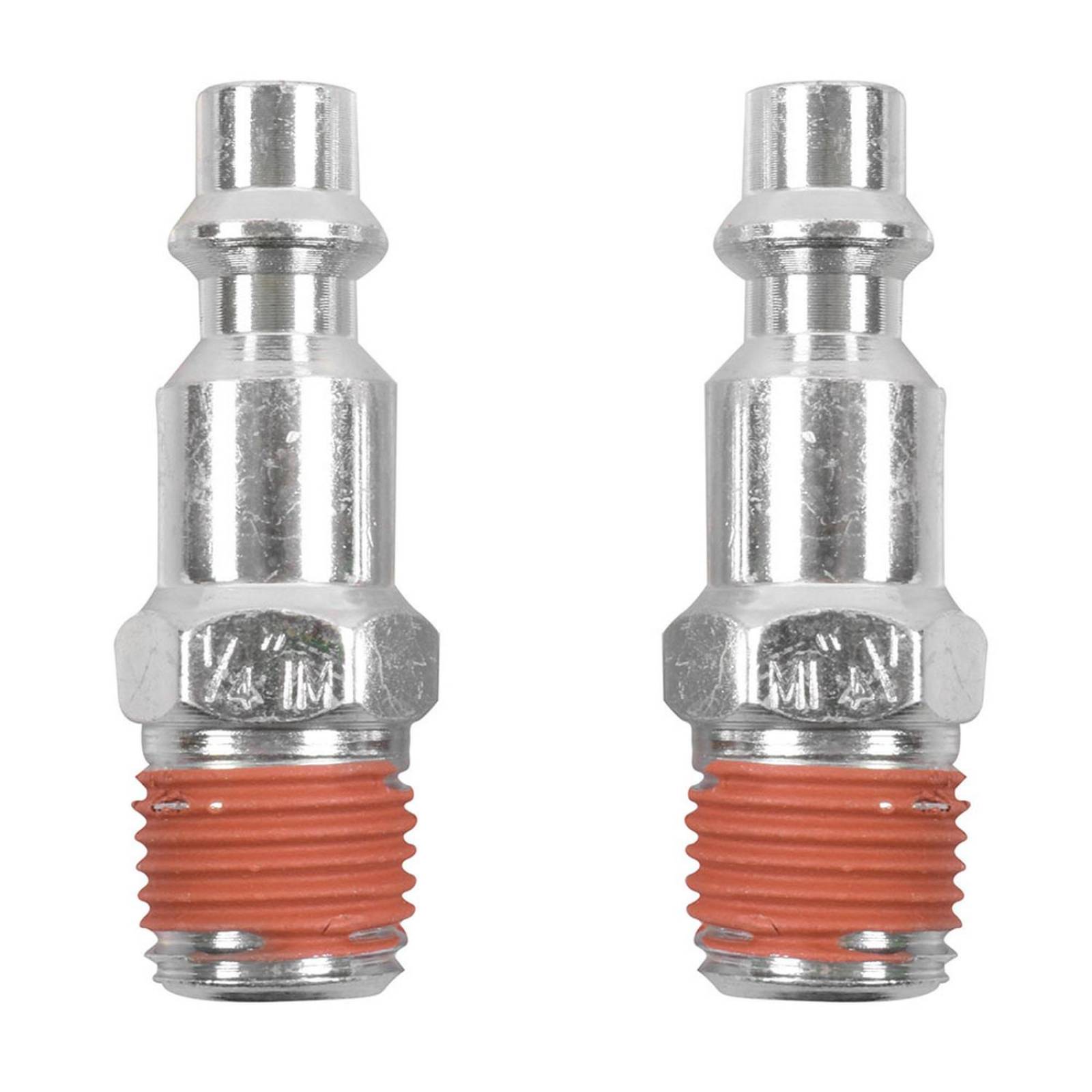Conexiones macho npt 1.4 cm 2 piezas