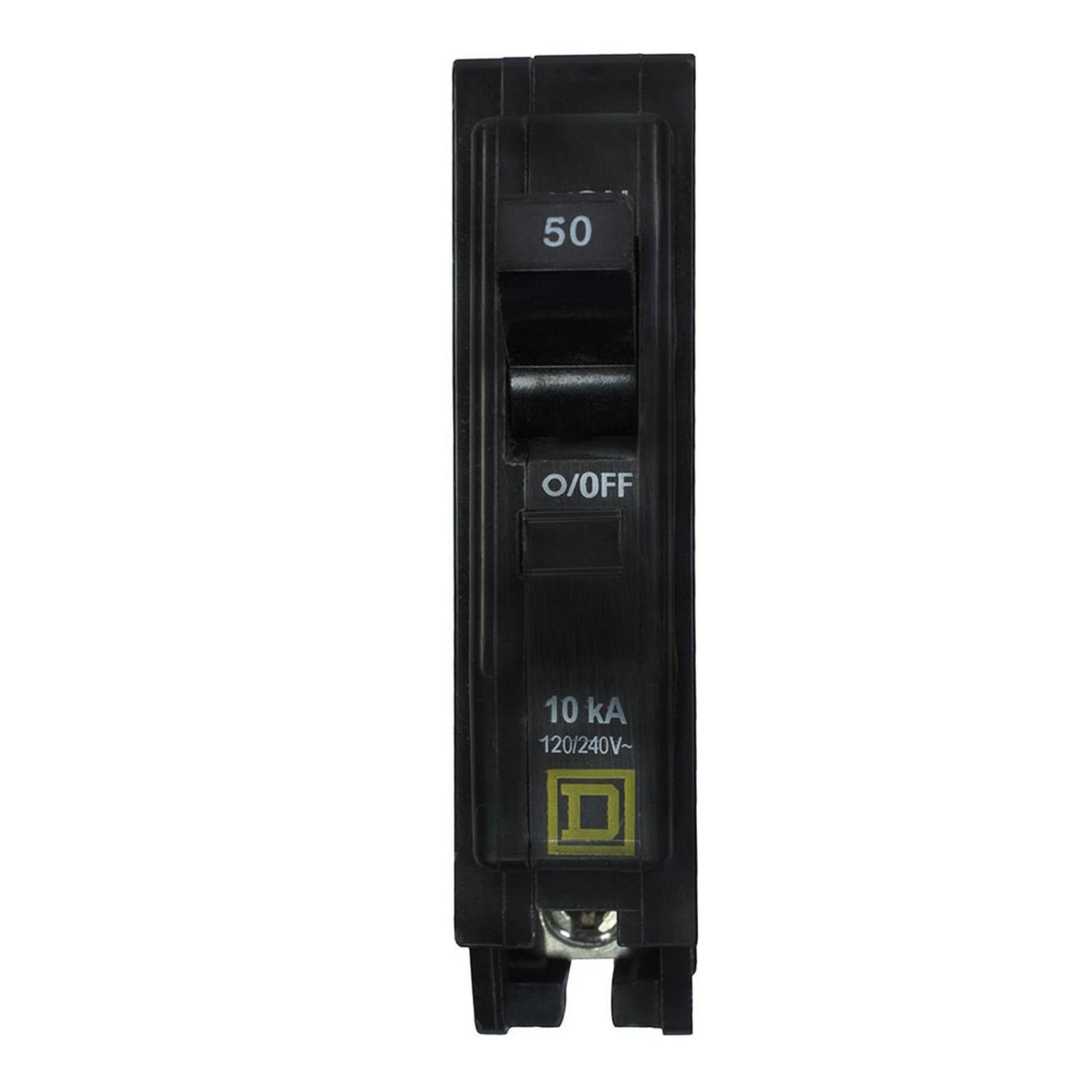 Interruptor termomagnético 1 polo 50 amperes square d