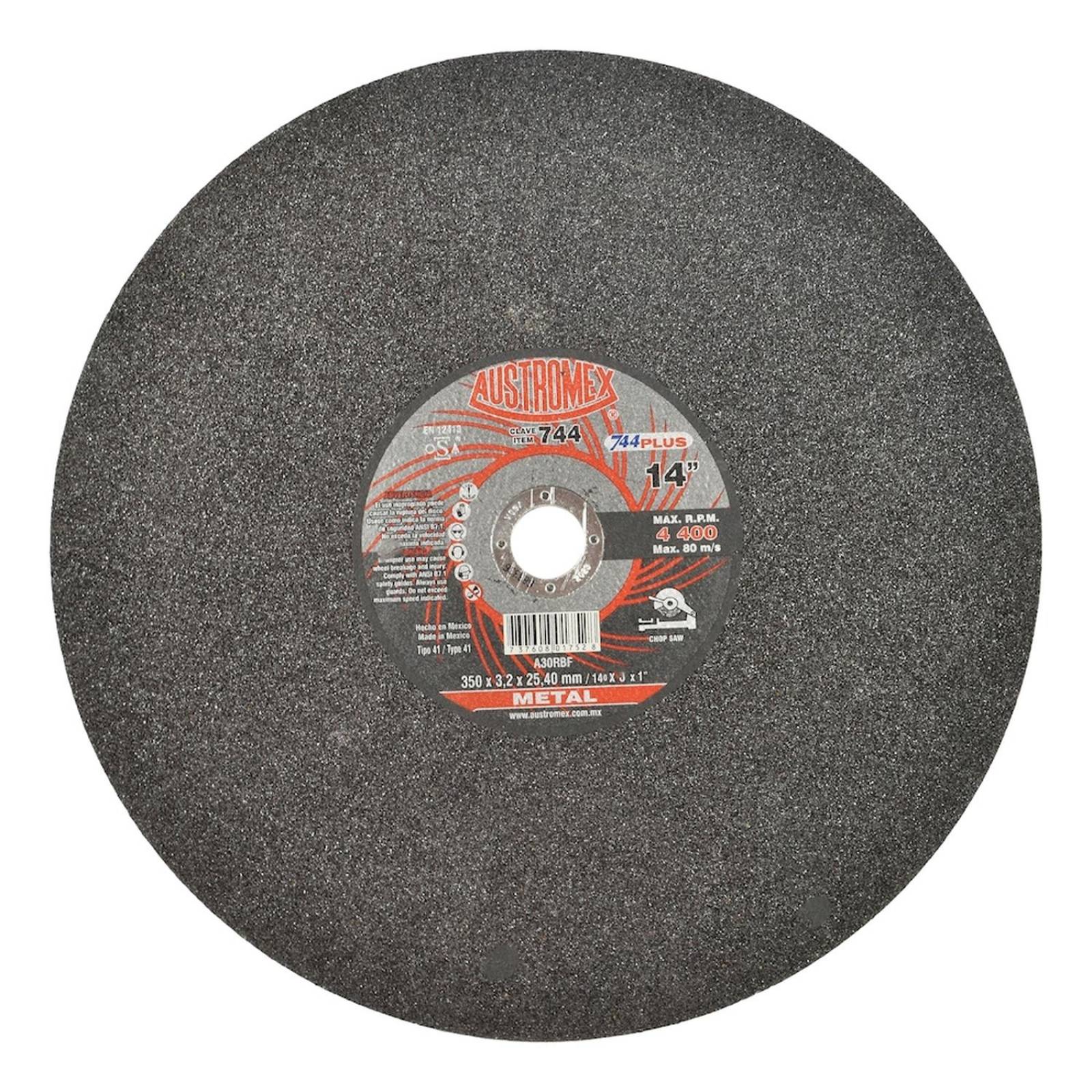 Disco de corte para metal de 14 pulgadas