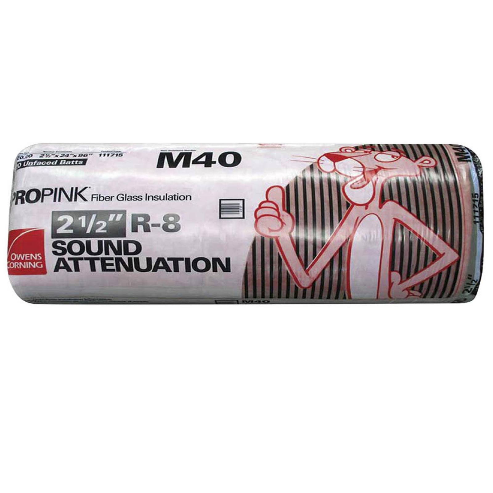 Aislacustic r8 2.5 pulgadas x 61 cm x 244 cm