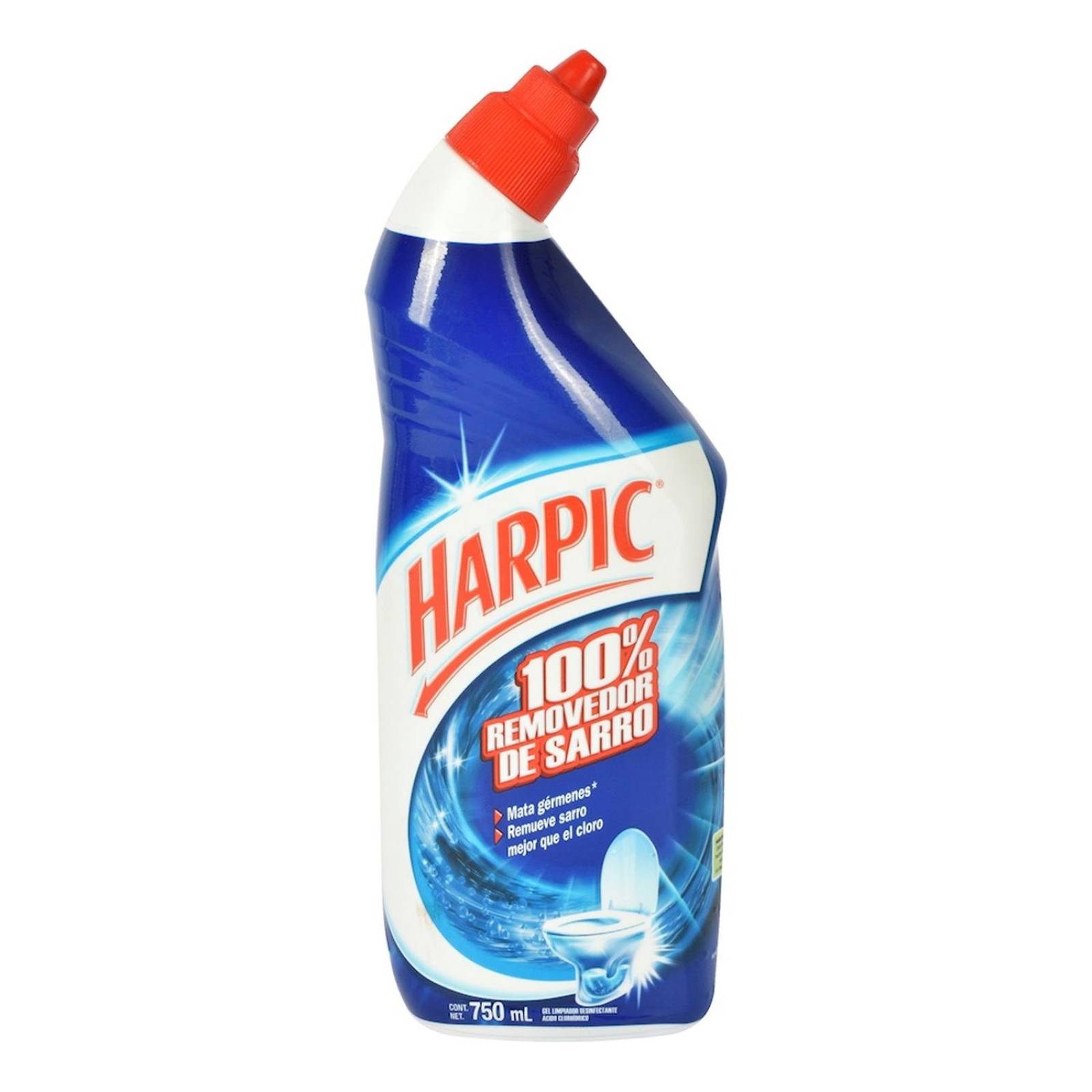 Harpic liquido extra fuerte 750ml