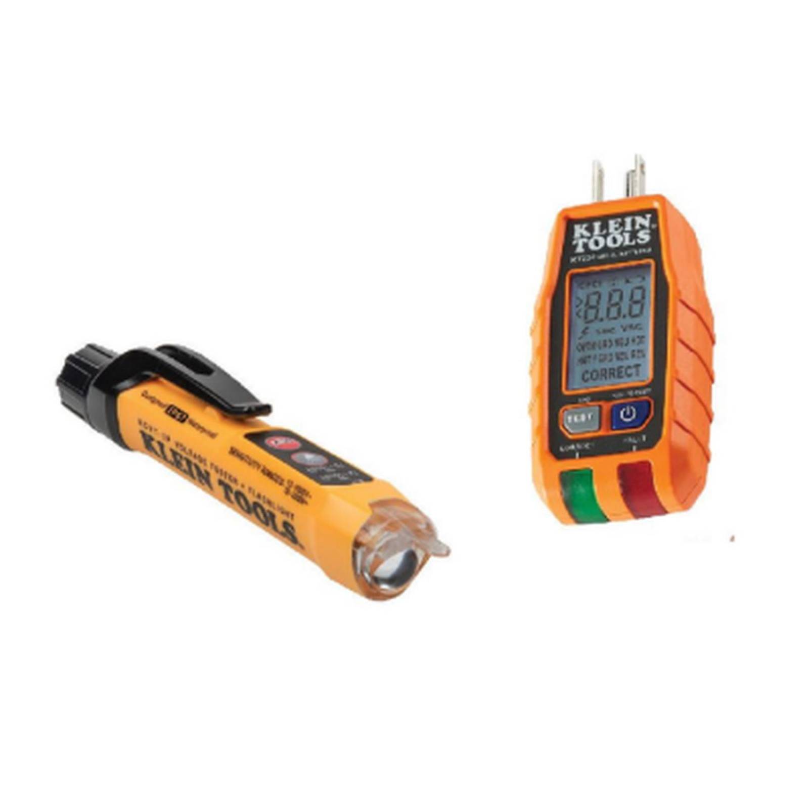 Kit electricista con indicador de voltaje y p robador gfci